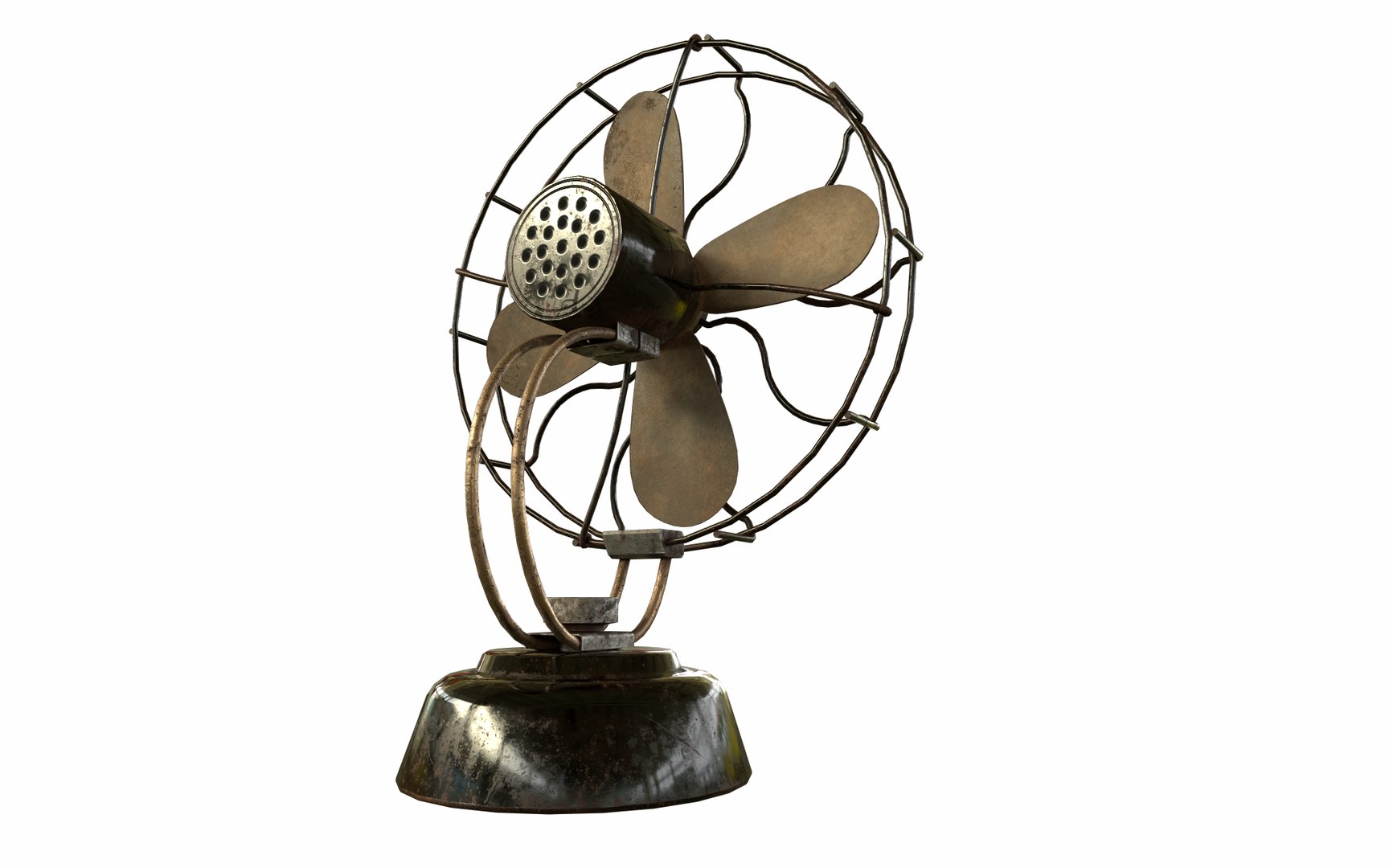 Antique Fan model - TurboSquid 2020190