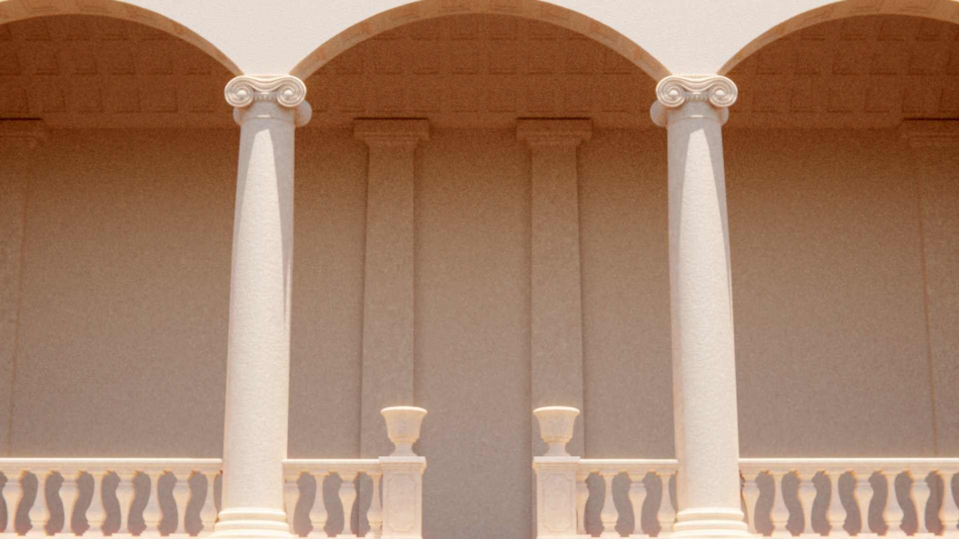 3D Model Classical Architecture Asset Pack For Blender - TurboSquid 2030831