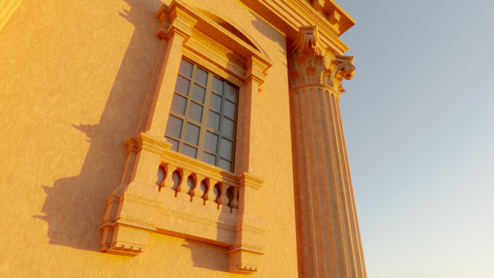 3D Model Classical Architecture Asset Pack For Blender - TurboSquid 2030831