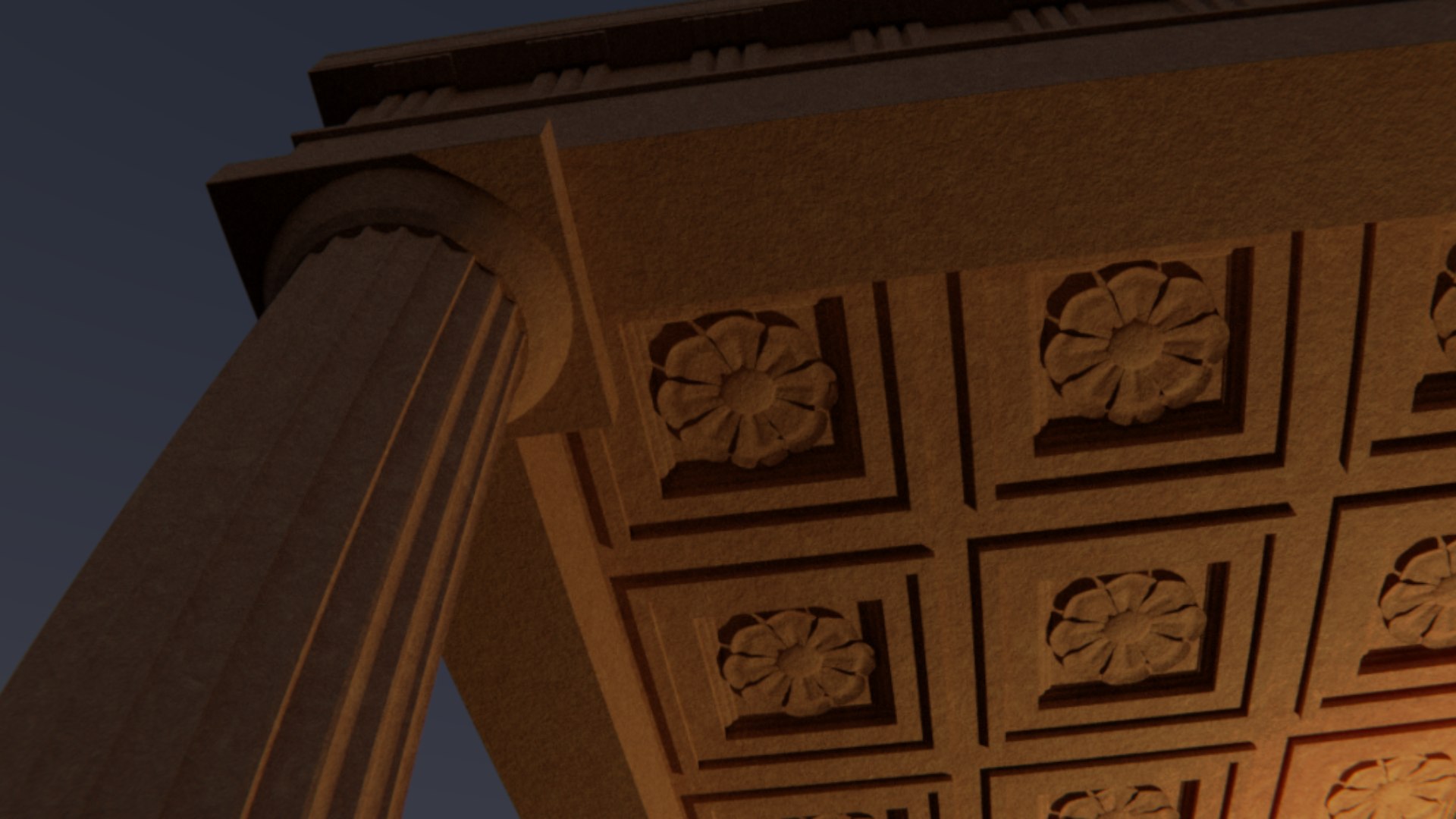 3D Model Classical Architecture Asset Pack For Blender - TurboSquid 2030831