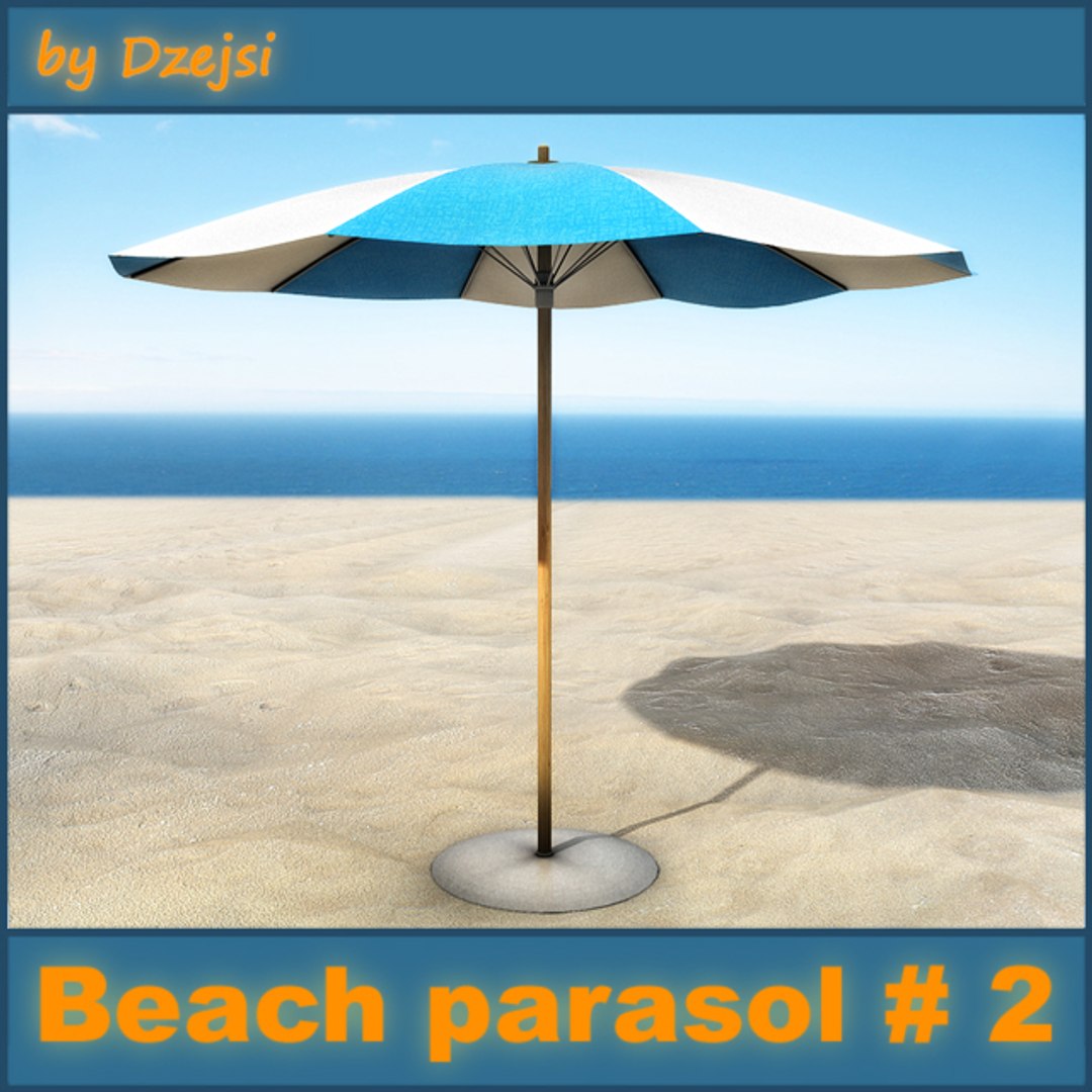 Beach Parasol 2 Max