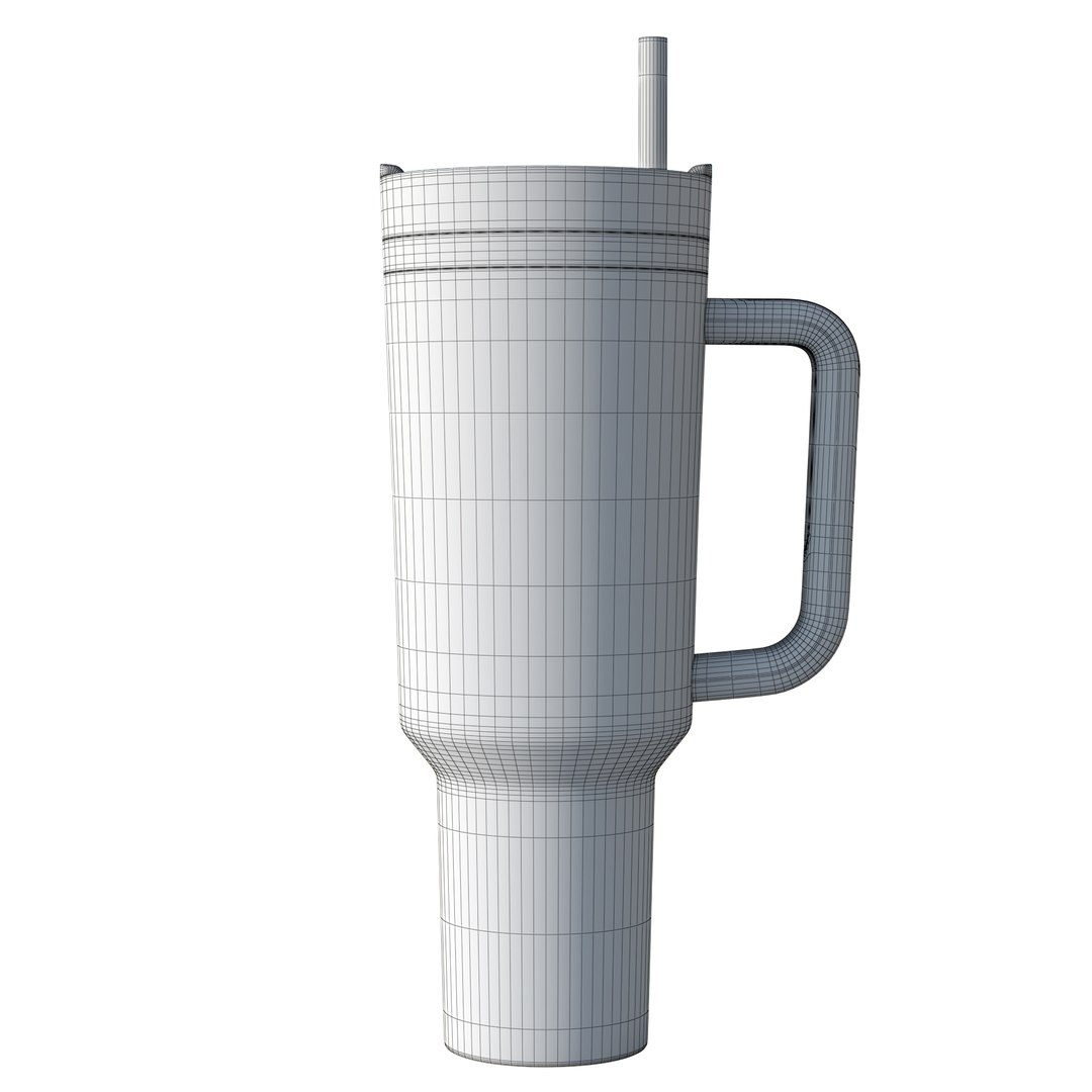 Stanley Quencher Tumbler Frost Reverb 3D - TurboSquid 2276909