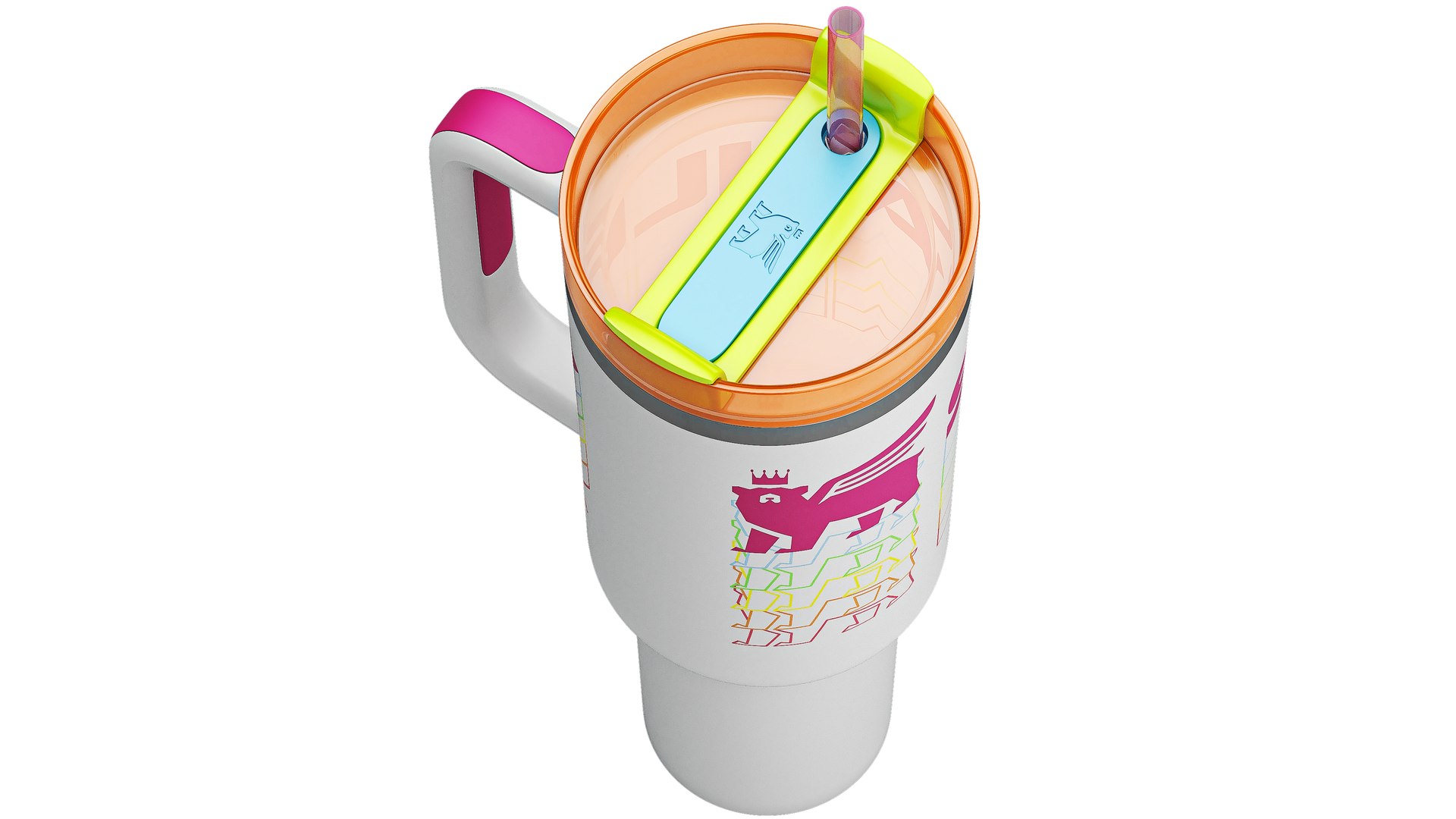 Stanley Quencher Tumbler Frost Reverb 3D - TurboSquid 2276909