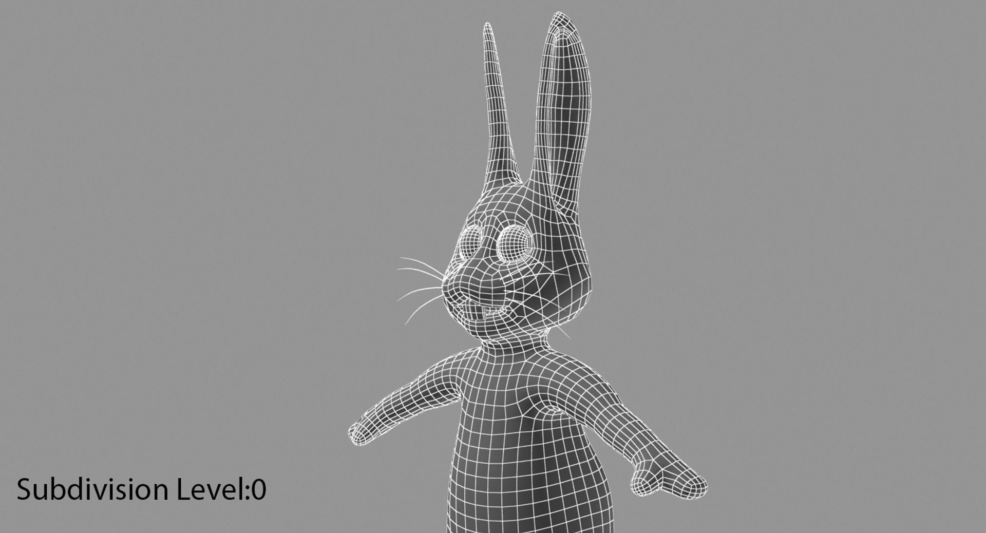 Cartoon Easter Bunny 3D - TurboSquid 1268582