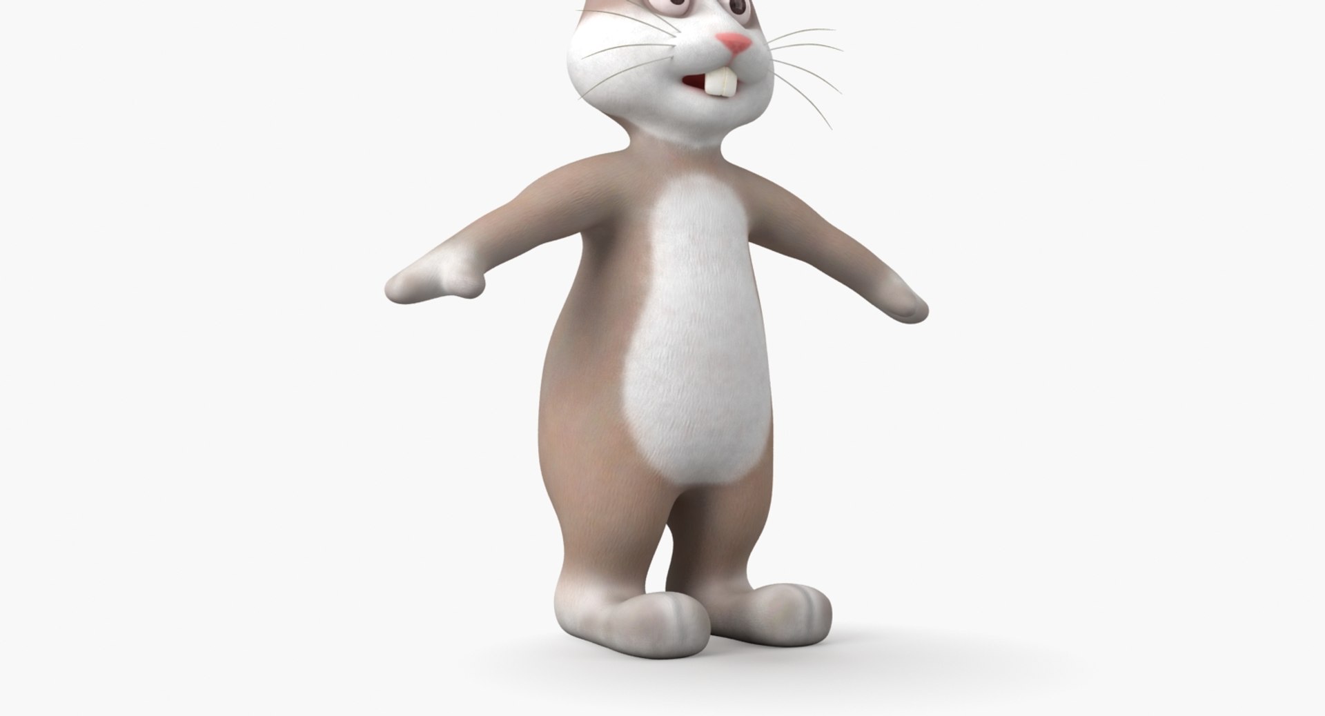 Cartoon Easter Bunny 3D - TurboSquid 1268582