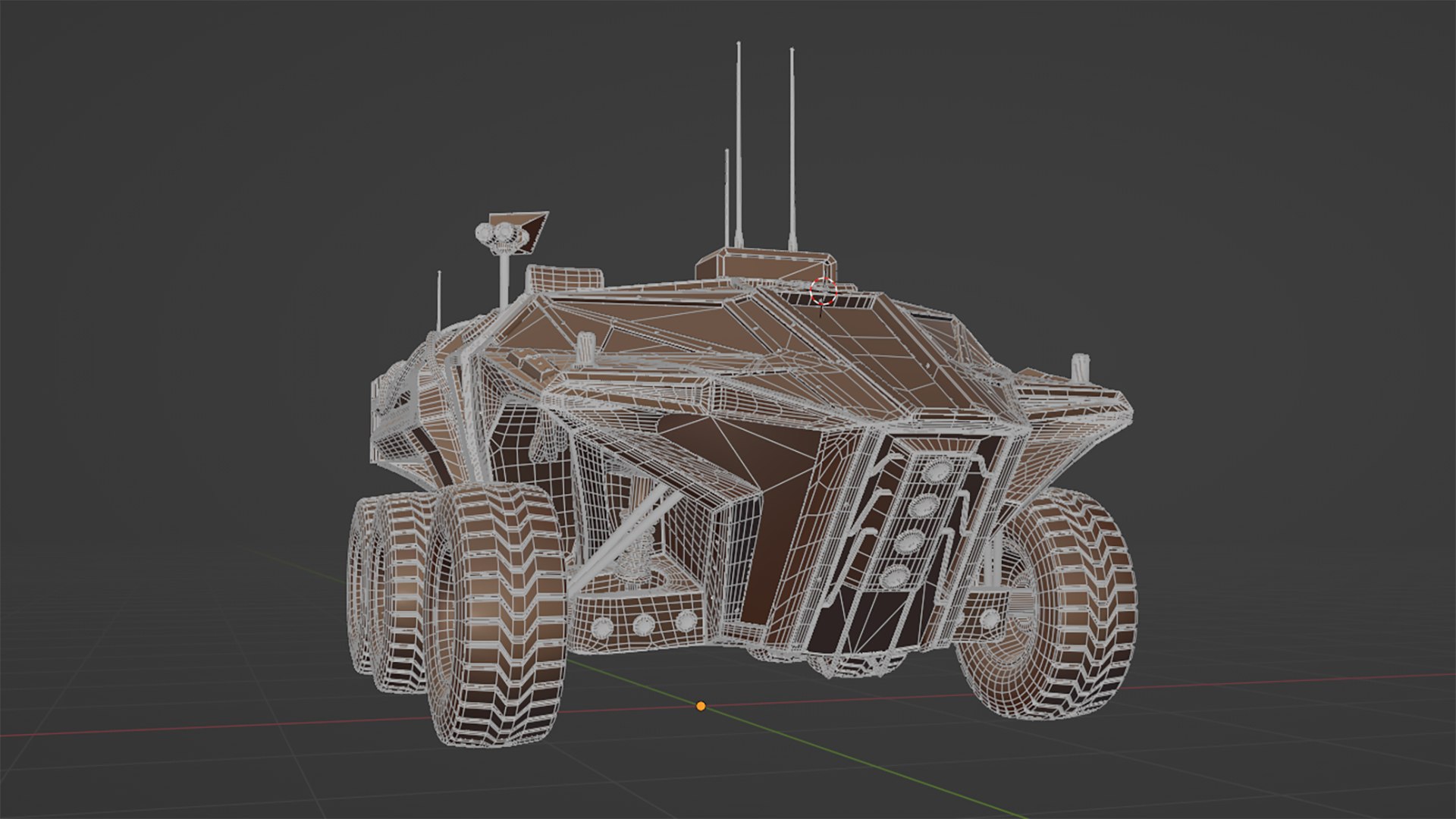 3D Future Infantry Fighting Vehicle IFV Sci Fi Military - TurboSquid ...