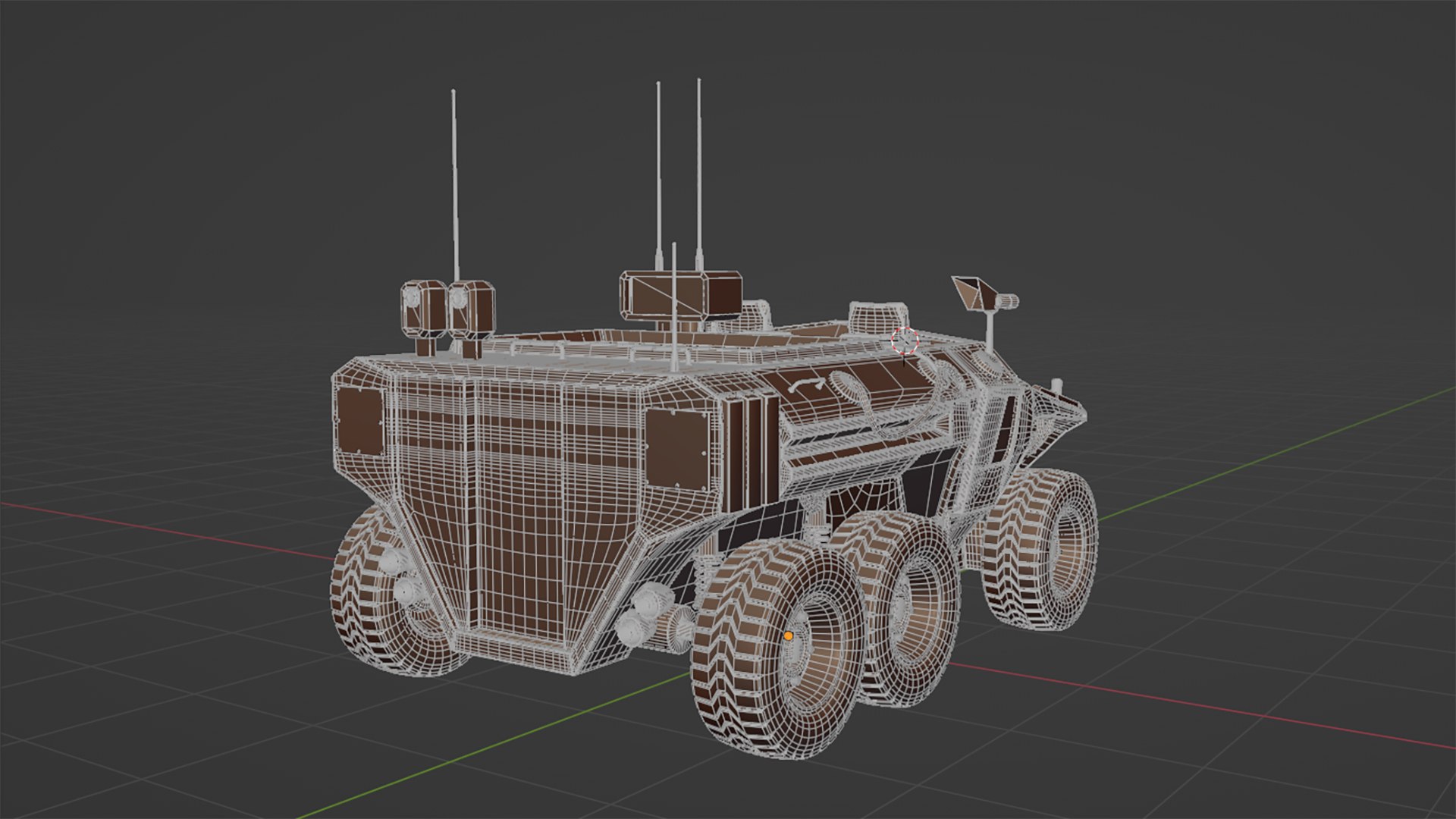 3D Future Infantry Fighting Vehicle IFV Sci Fi Military - TurboSquid ...