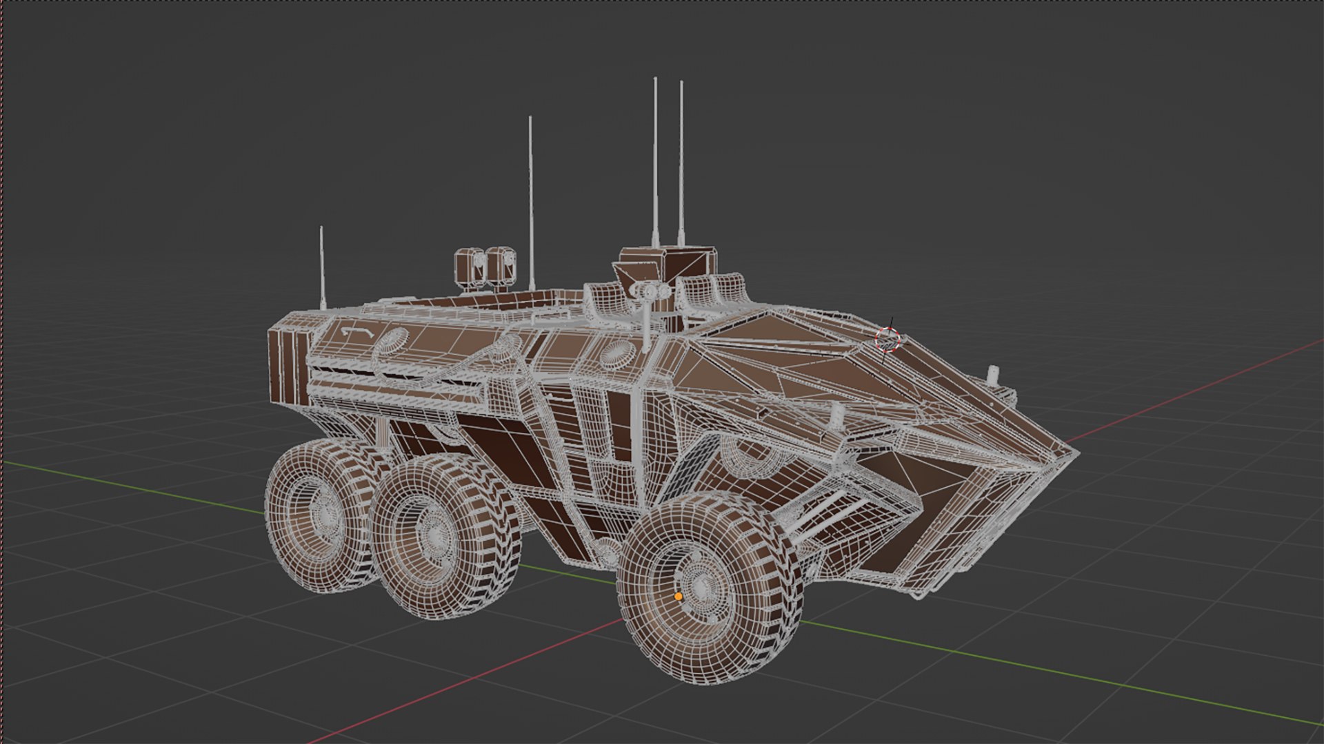 3D Future Infantry Fighting Vehicle IFV Sci Fi Military - TurboSquid ...