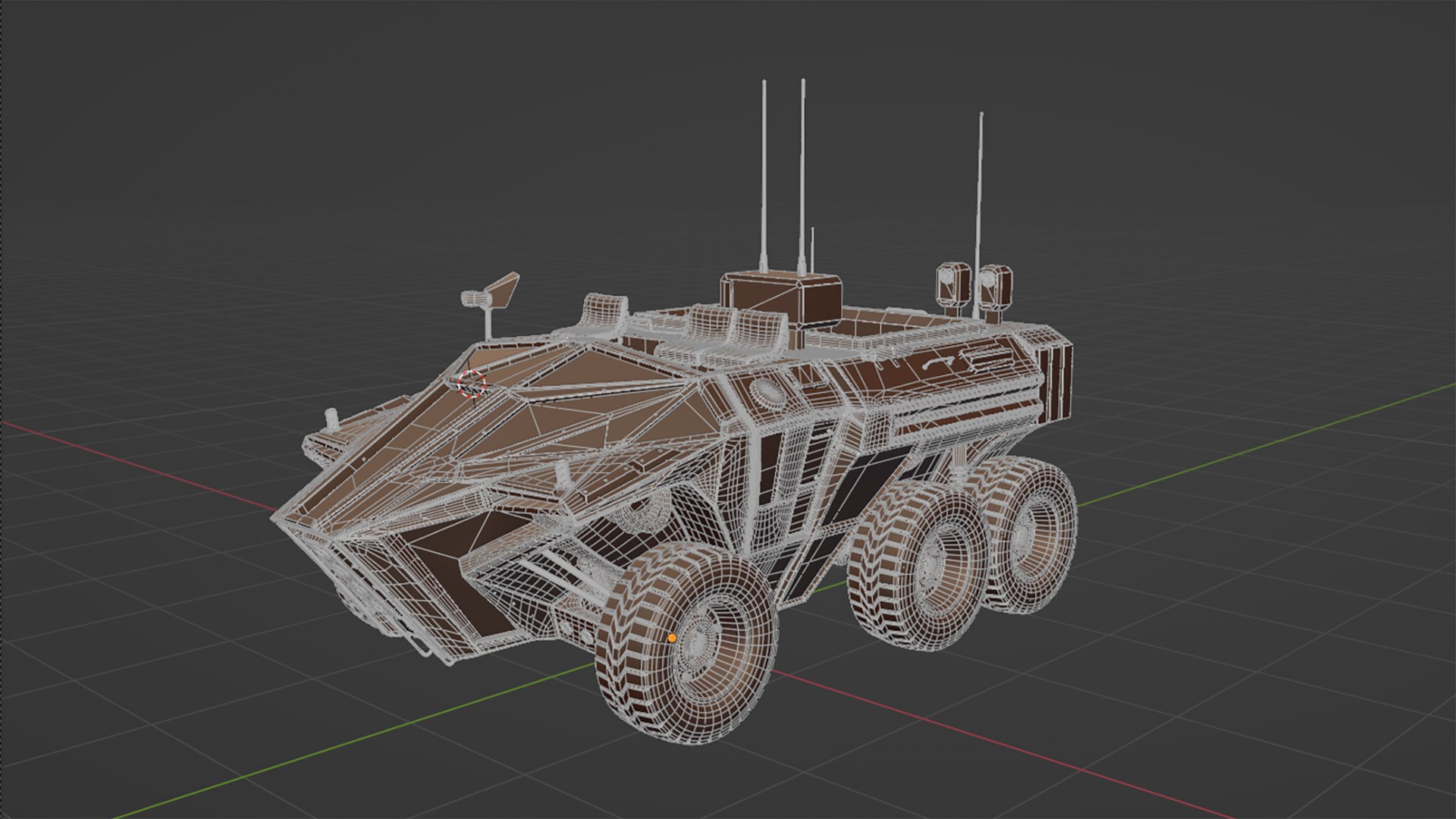 3D Future Infantry Fighting Vehicle IFV Sci Fi Military - TurboSquid ...