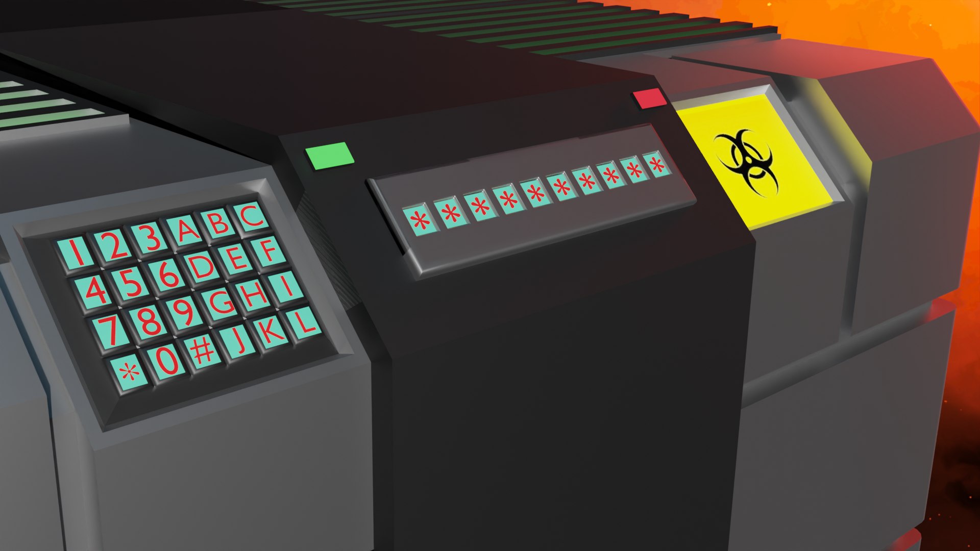 Scif Crate - Biohazard 3D Model - TurboSquid 1970175