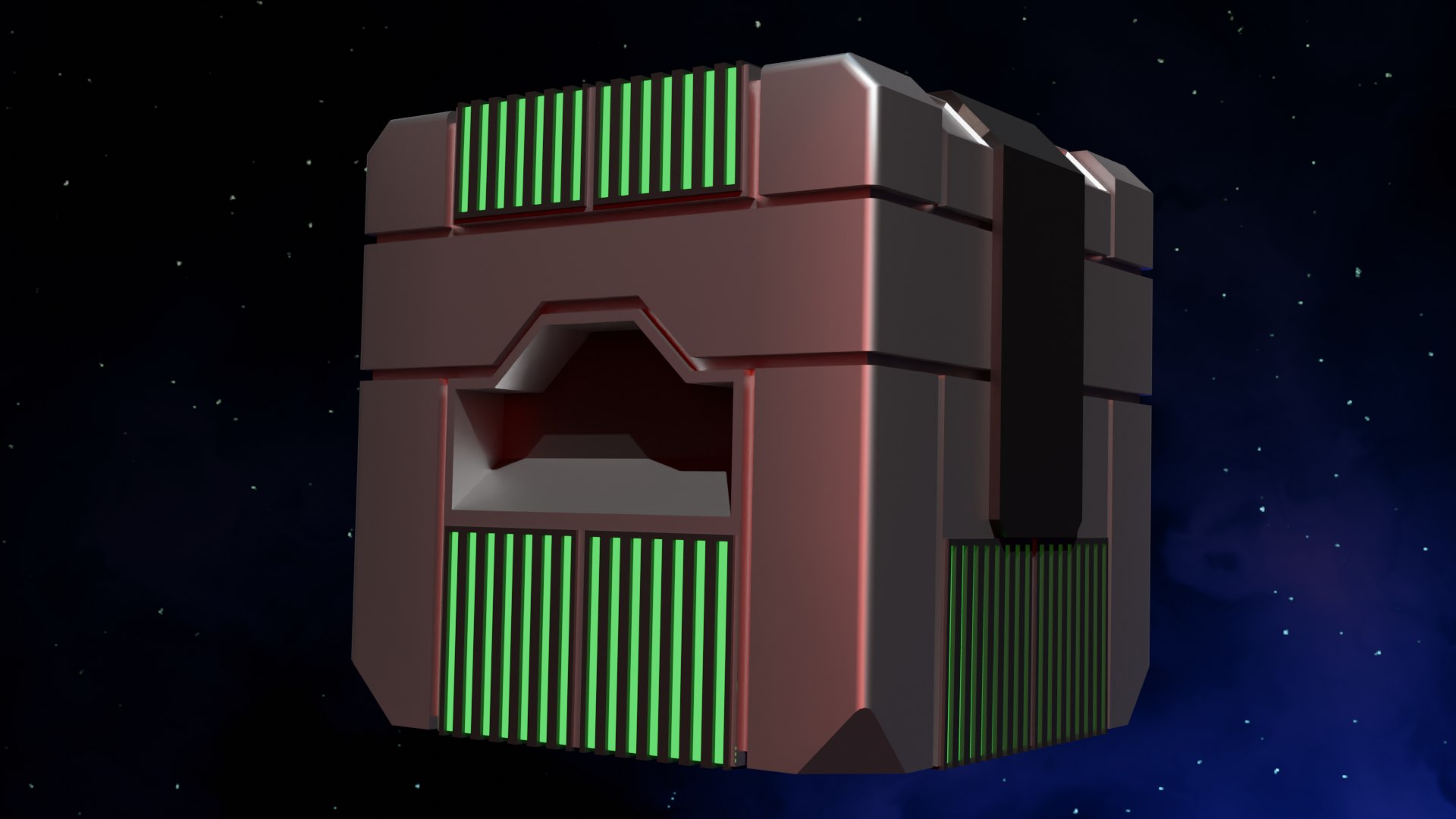 Scif Crate - Biohazard 3D Model - TurboSquid 1970175