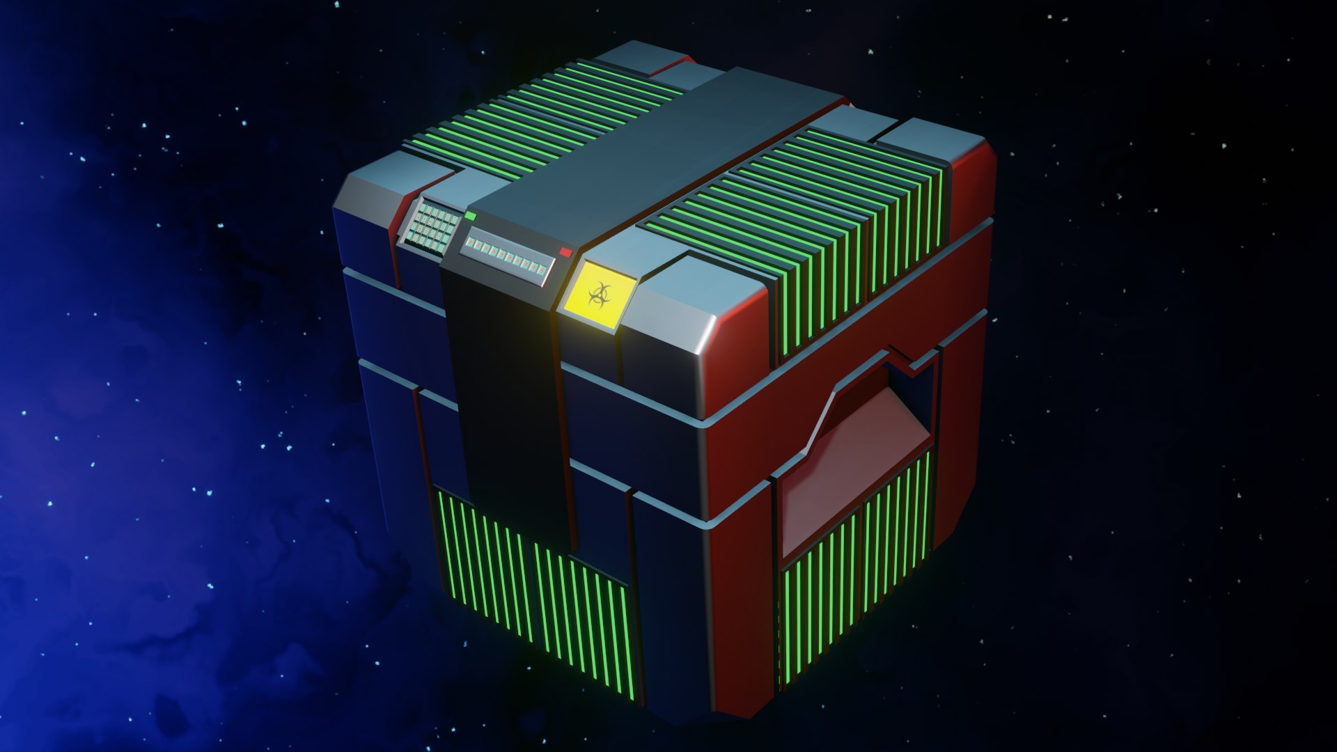 Scif Crate - Biohazard 3D Model - TurboSquid 1970175