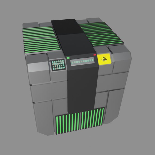 Scif crate - biohazard 3D model - TurboSquid 1970175