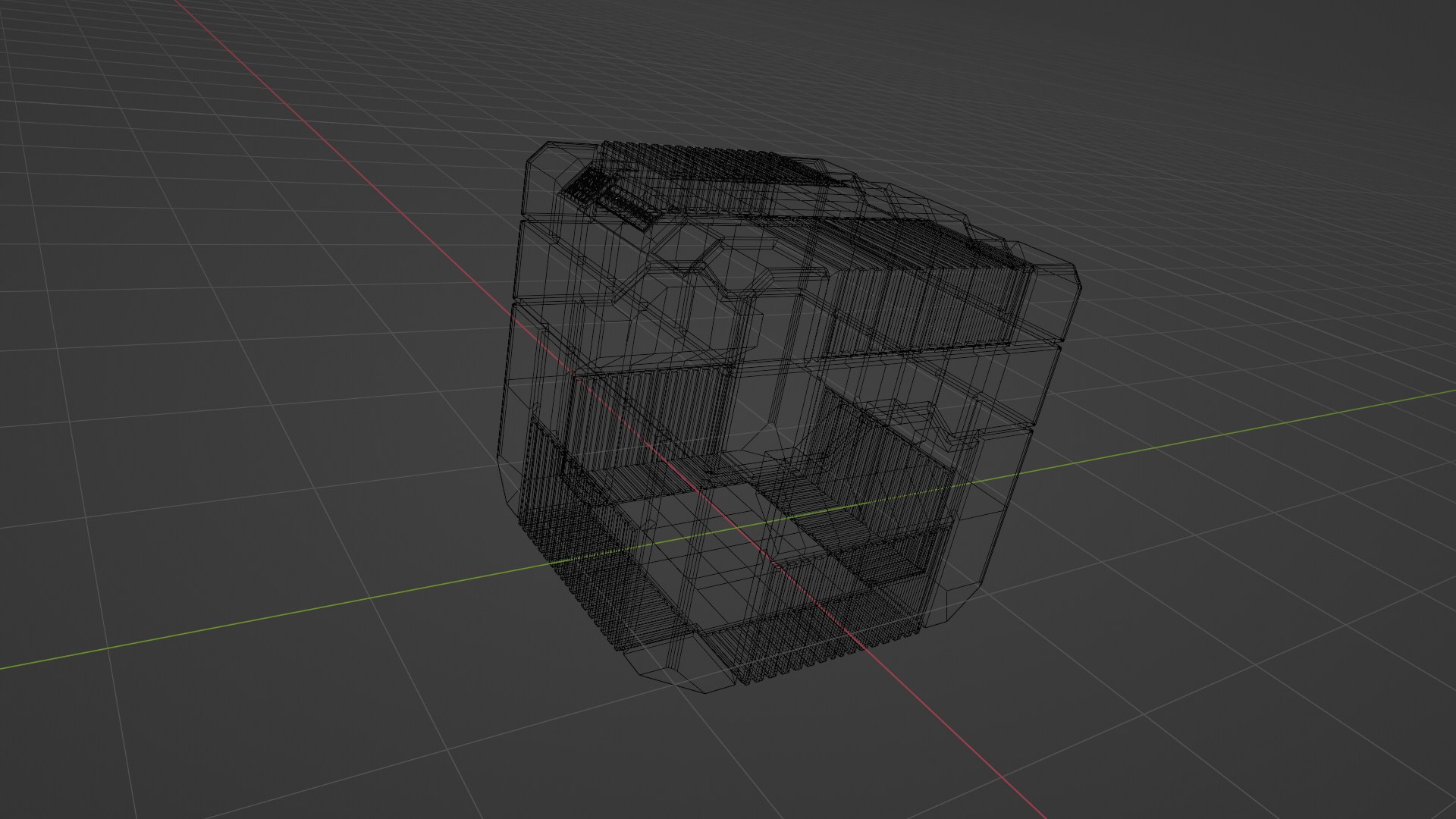 Scif Crate - Biohazard 3D Model - TurboSquid 1970175