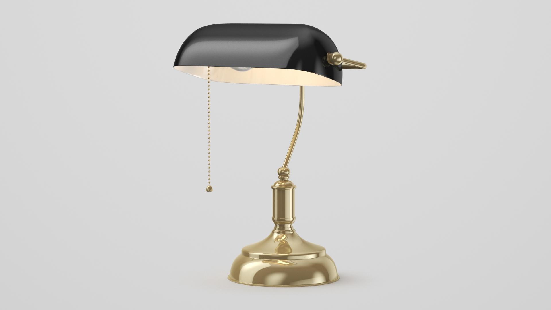 3D Retro Desk Lamp 03 Model - TurboSquid 2006019