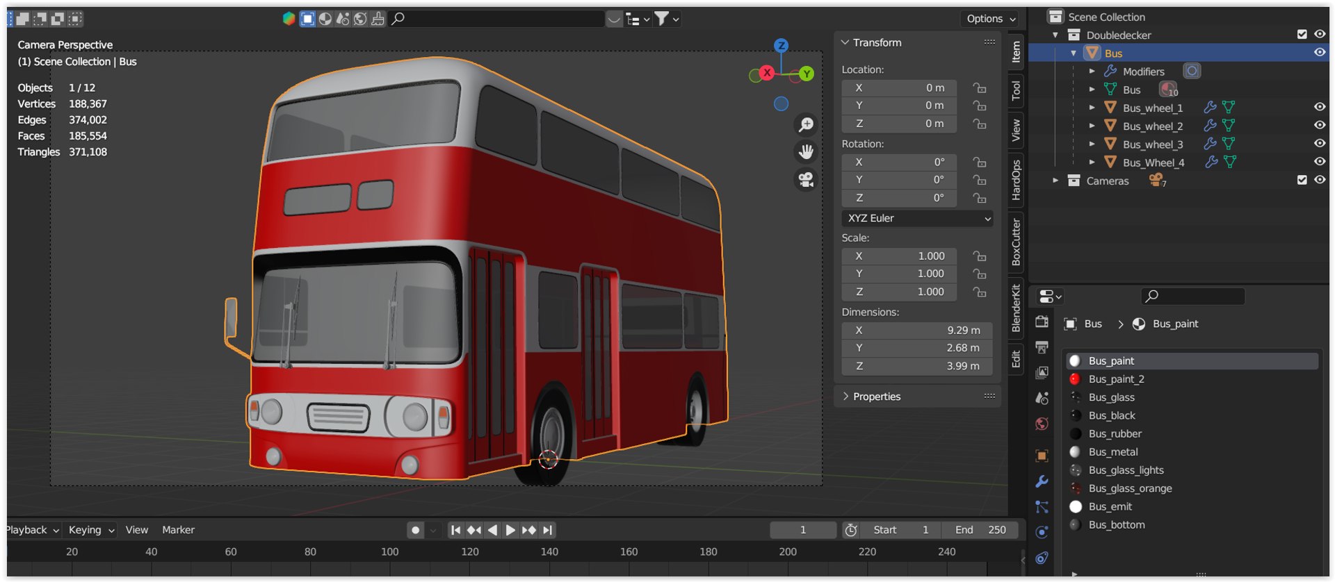 3D City Buses Collection - TurboSquid 2093986