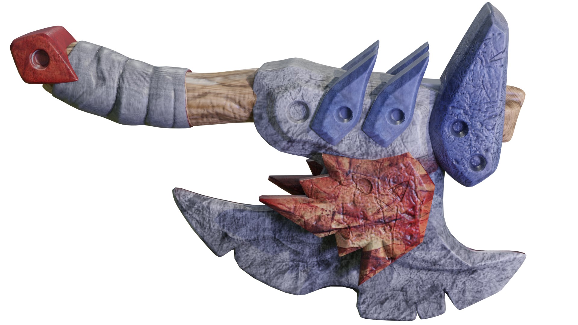 Low-poly textured Axe 3D - TurboSquid 2096519