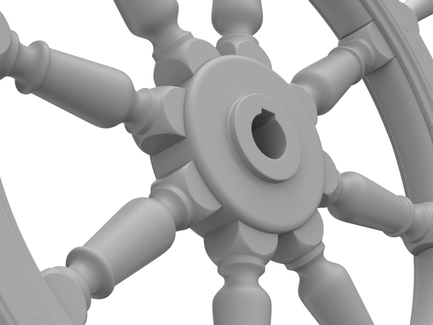 Ship Wheel 3D Model - TurboSquid 1344563