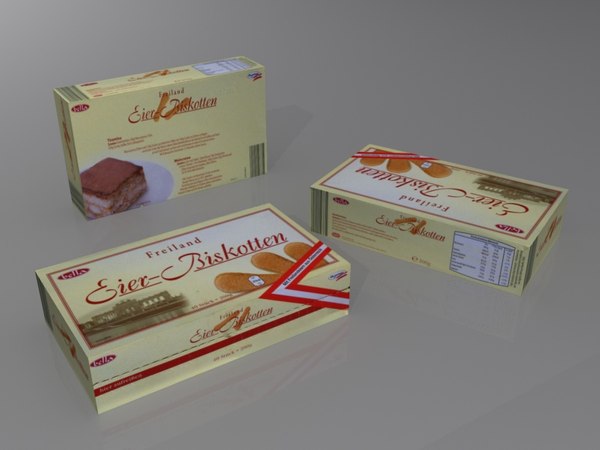 3ds max biscuit box