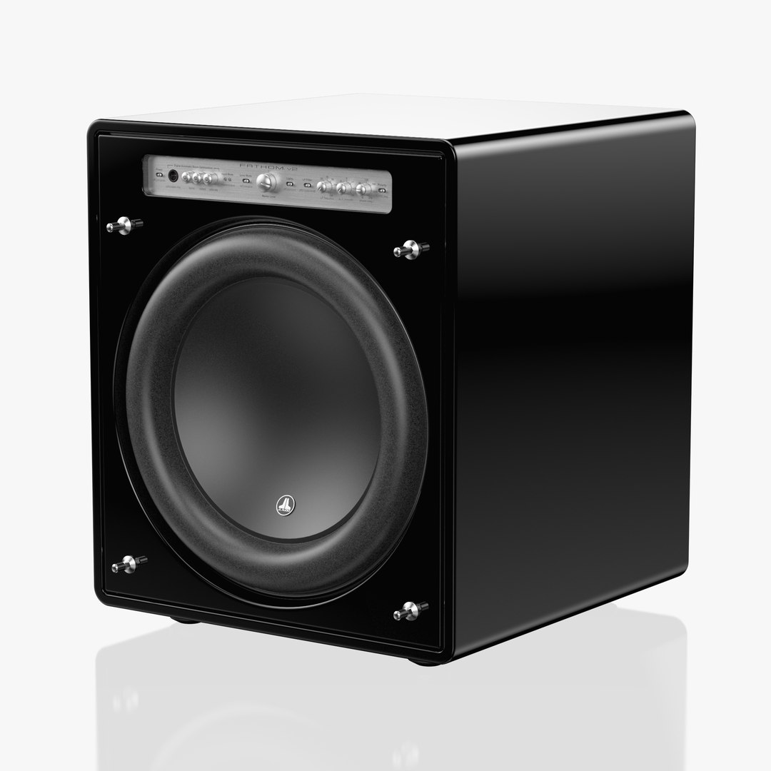 JL Audio Fathom F113v2 Gloss Black 3D - TurboSquid 1922020