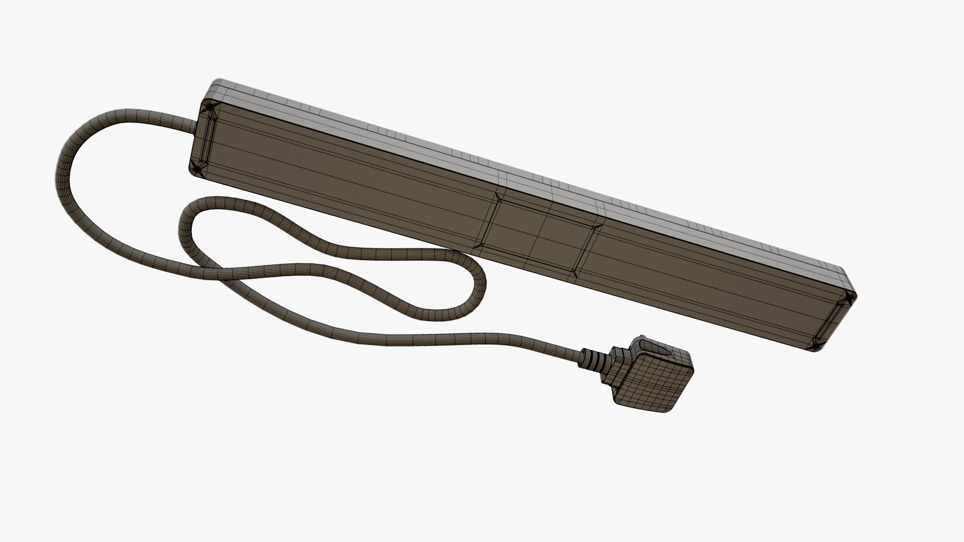 3D Model 6-Way Extension Lead - TurboSquid 2114727