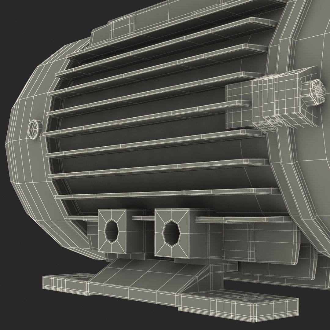 electric motor 3d model