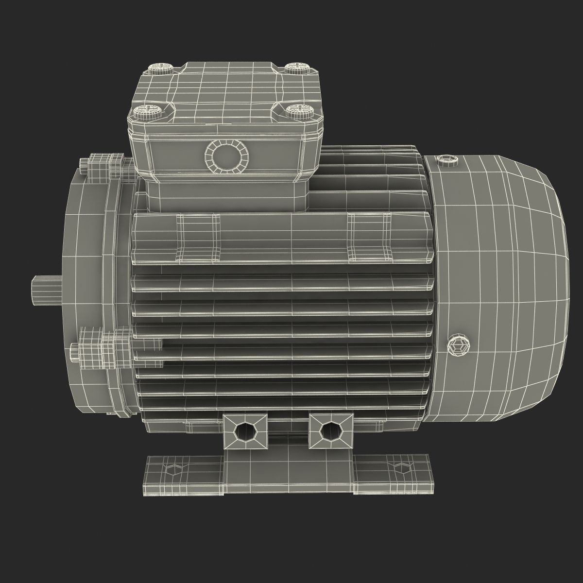electric motor 3d model