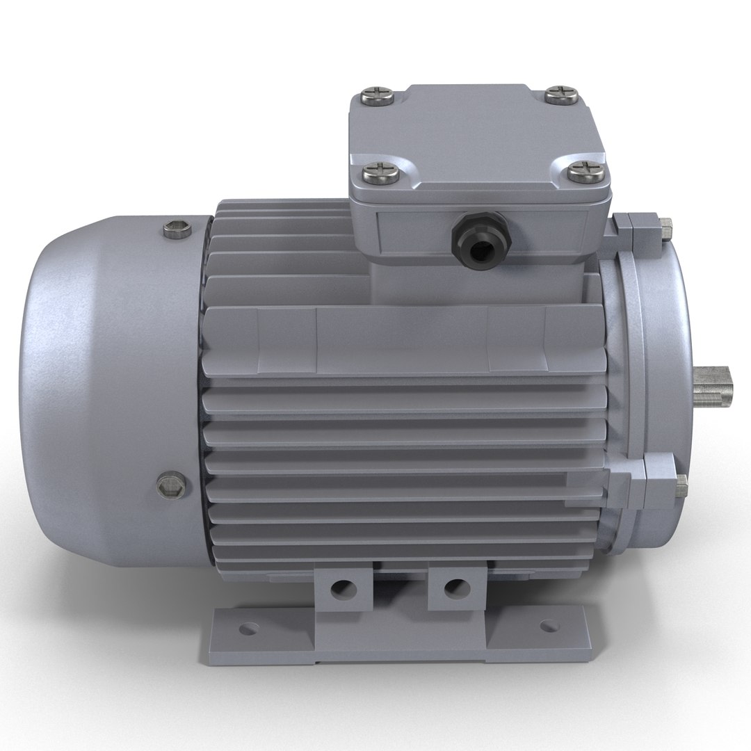 electric motor 3d model