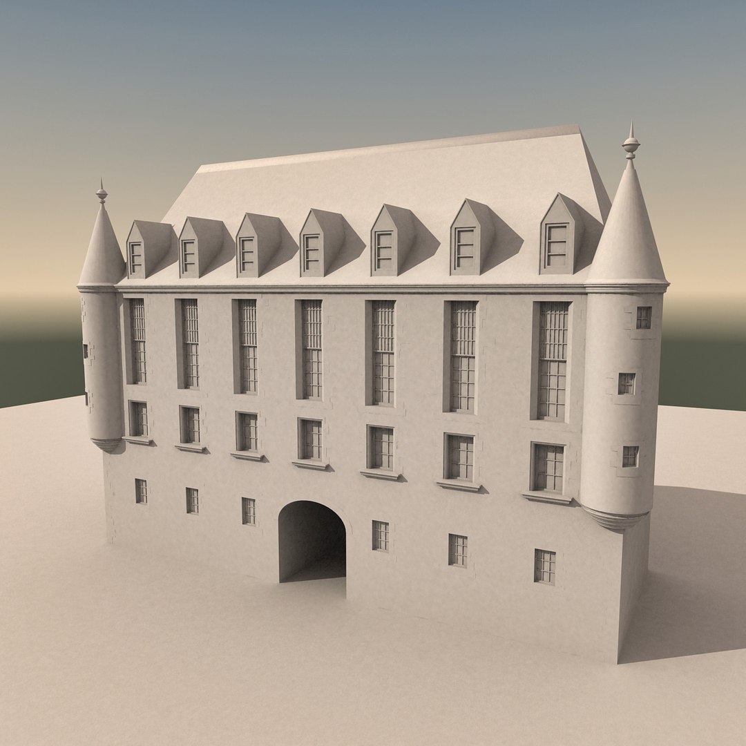 European Building Europe 3d Model