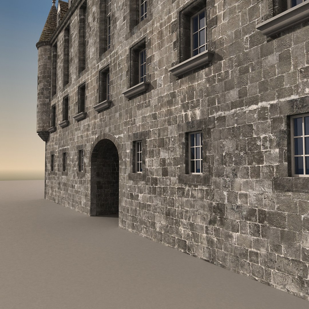 European Building Europe 3d Model