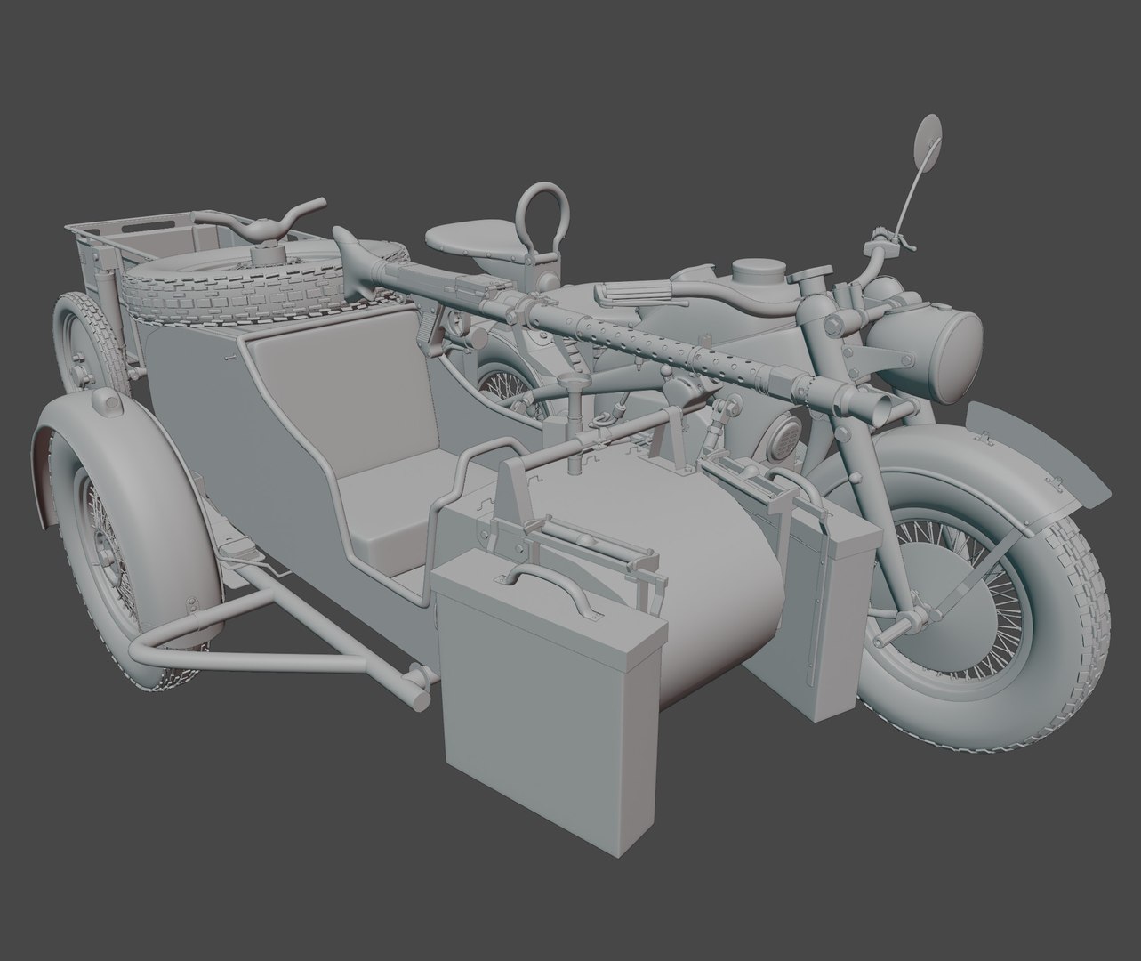 Zundapp Ks750 Motorcycle 3D Model - TurboSquid 2136588