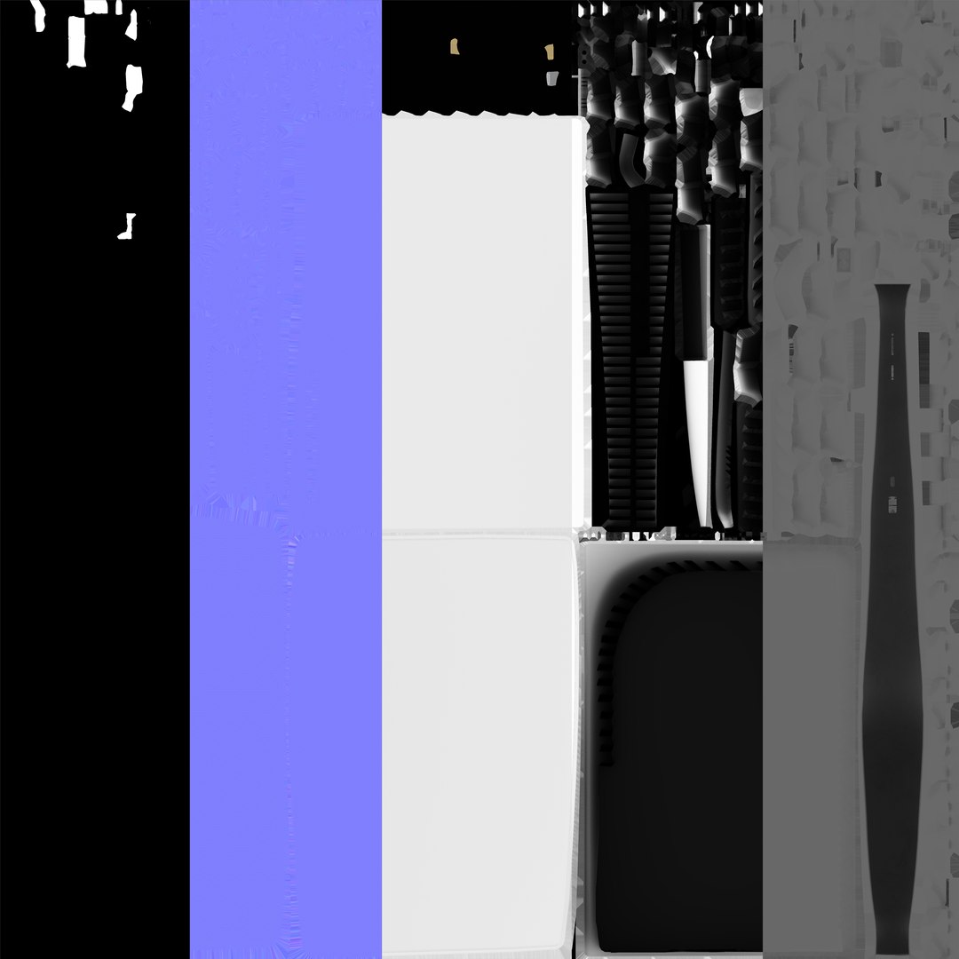 3D Playstation Console Controller Box Blank and Generic Lebel ...