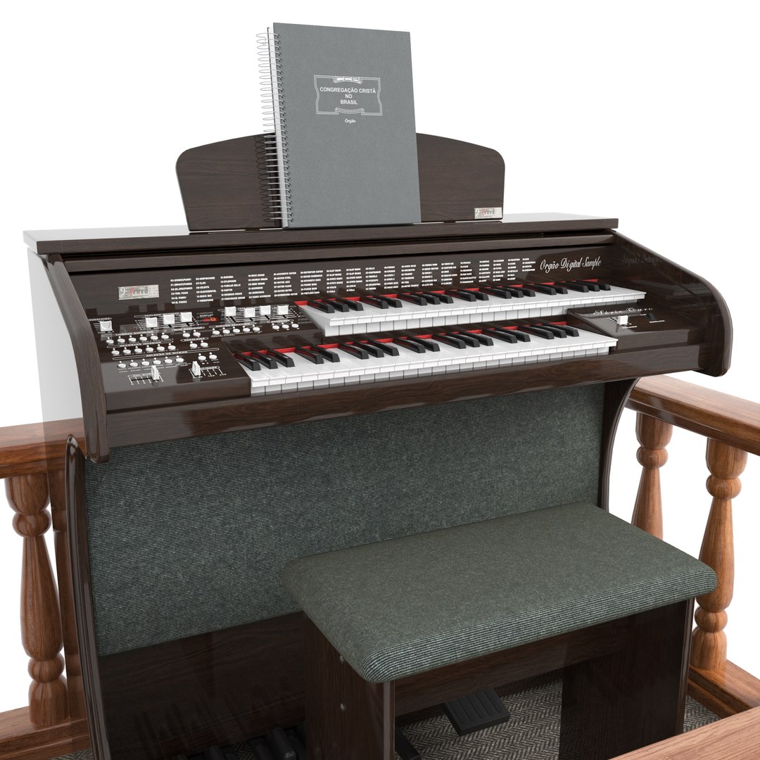 3D Electronic Organ CCB - TurboSquid 1985933