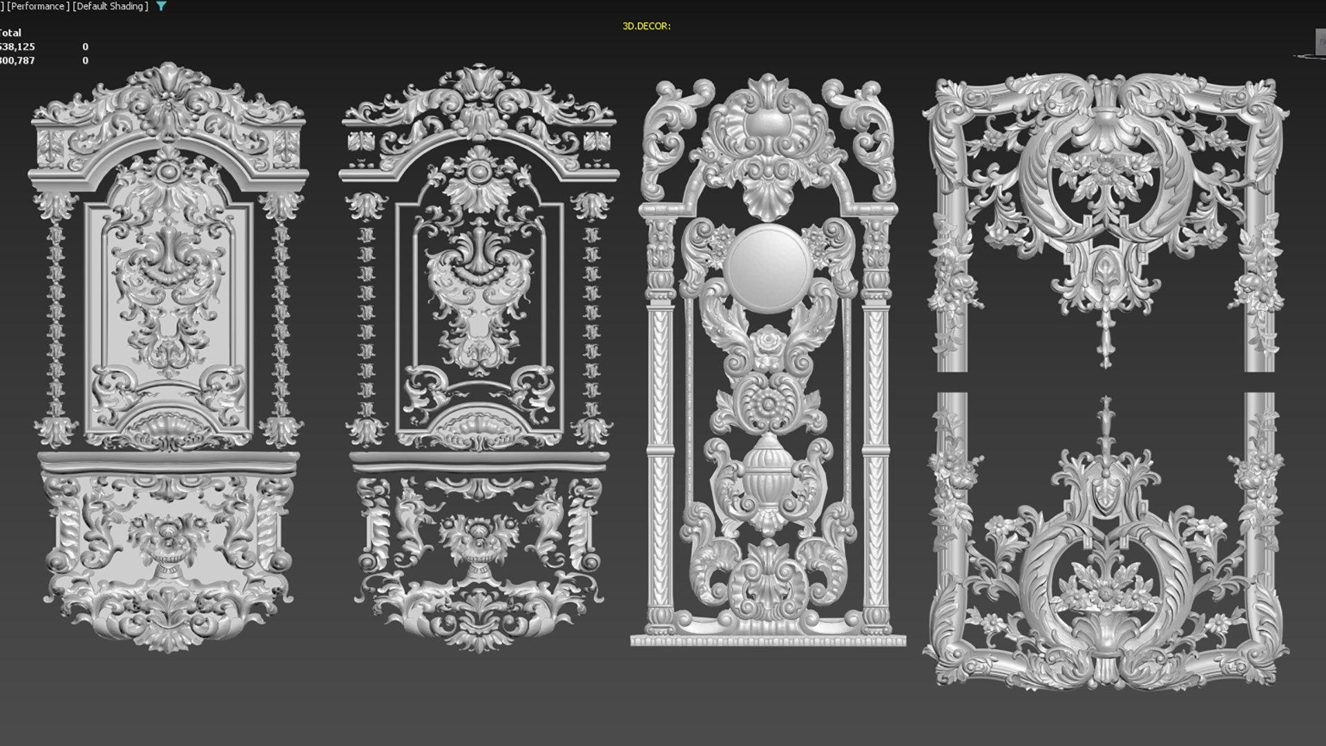 3D Pattern Classic - TurboSquid 2094545