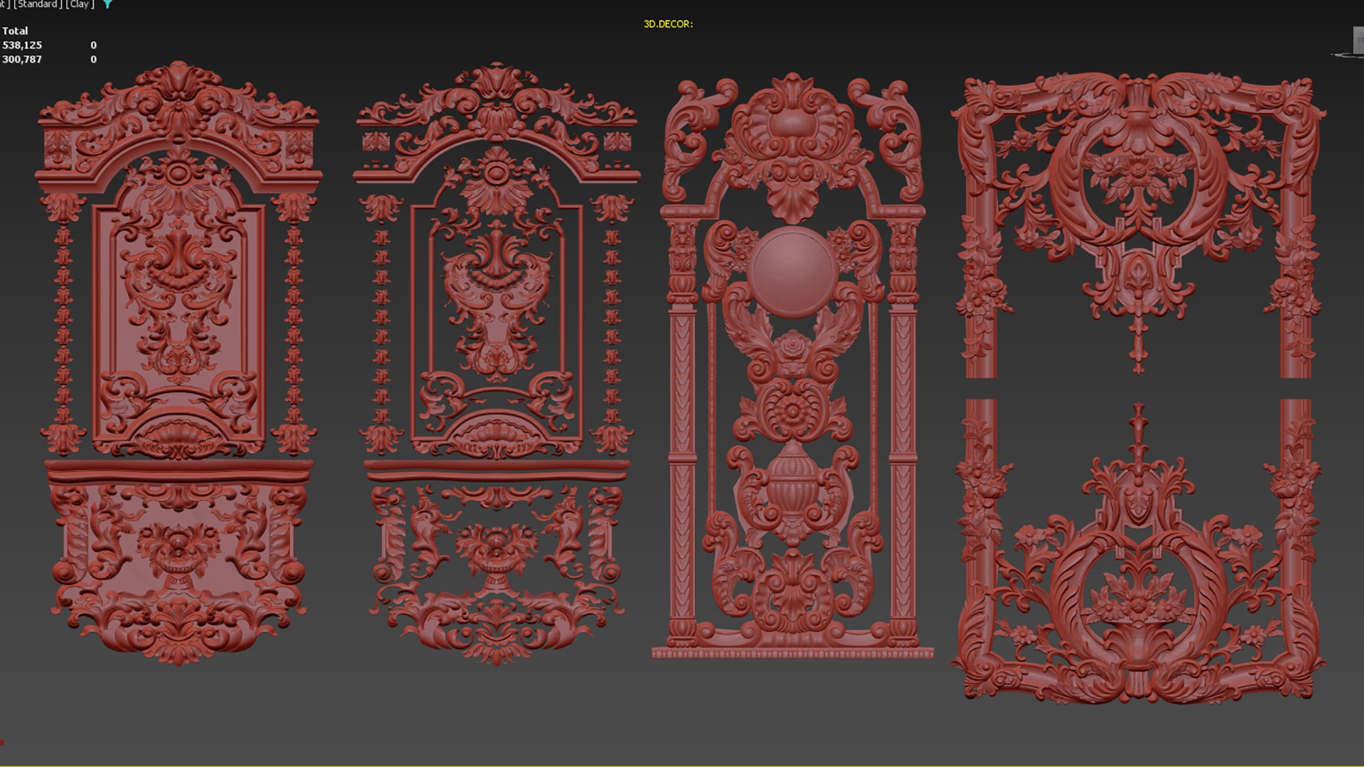 3D Pattern Classic - TurboSquid 2094545