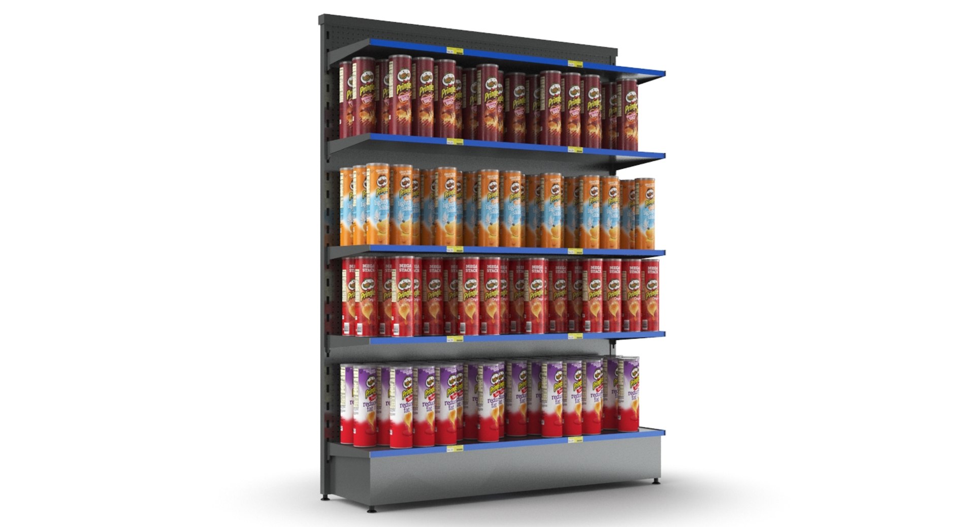 Supermarket Display 3D Model - TurboSquid 1414216