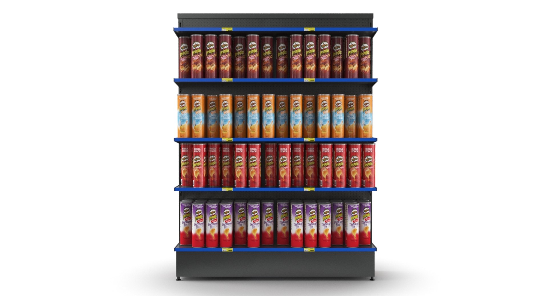 Supermarket Display 3D Model - TurboSquid 1414216