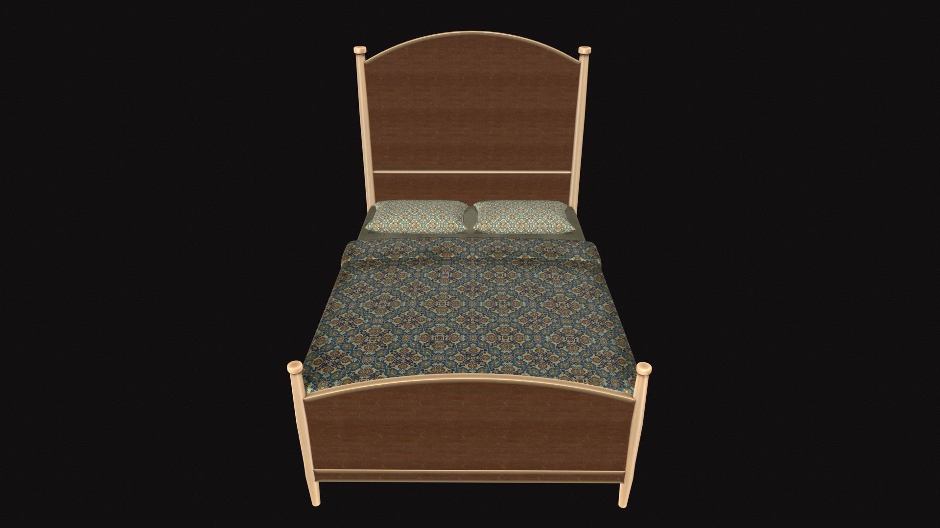 Medieval Bed V7 3D Model - TurboSquid 2313155
