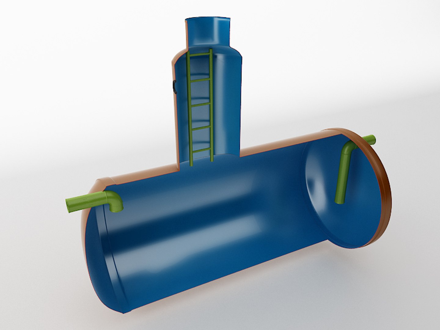 3d Model Desander Etching Bath