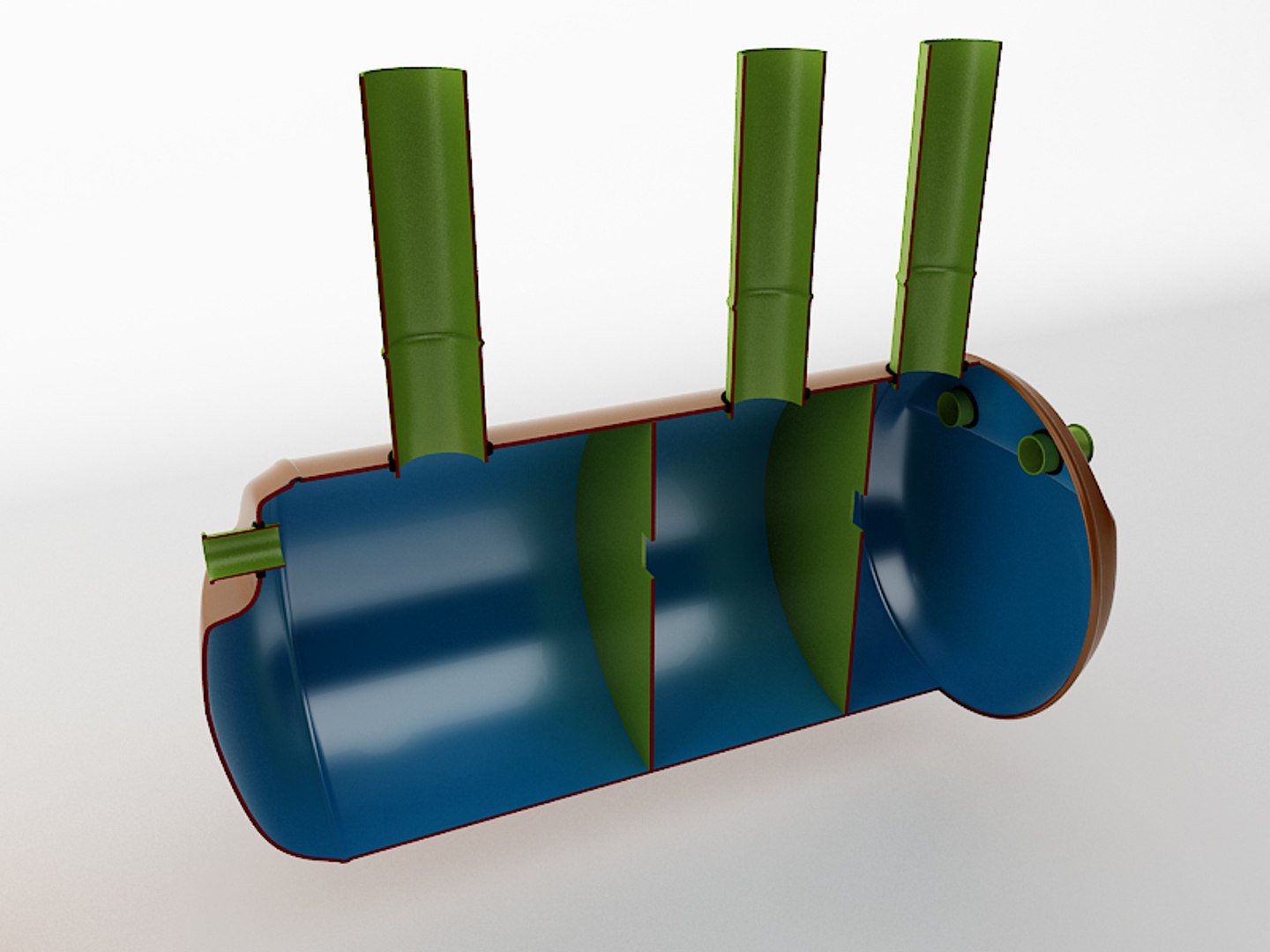 3d Model Desander Etching Bath