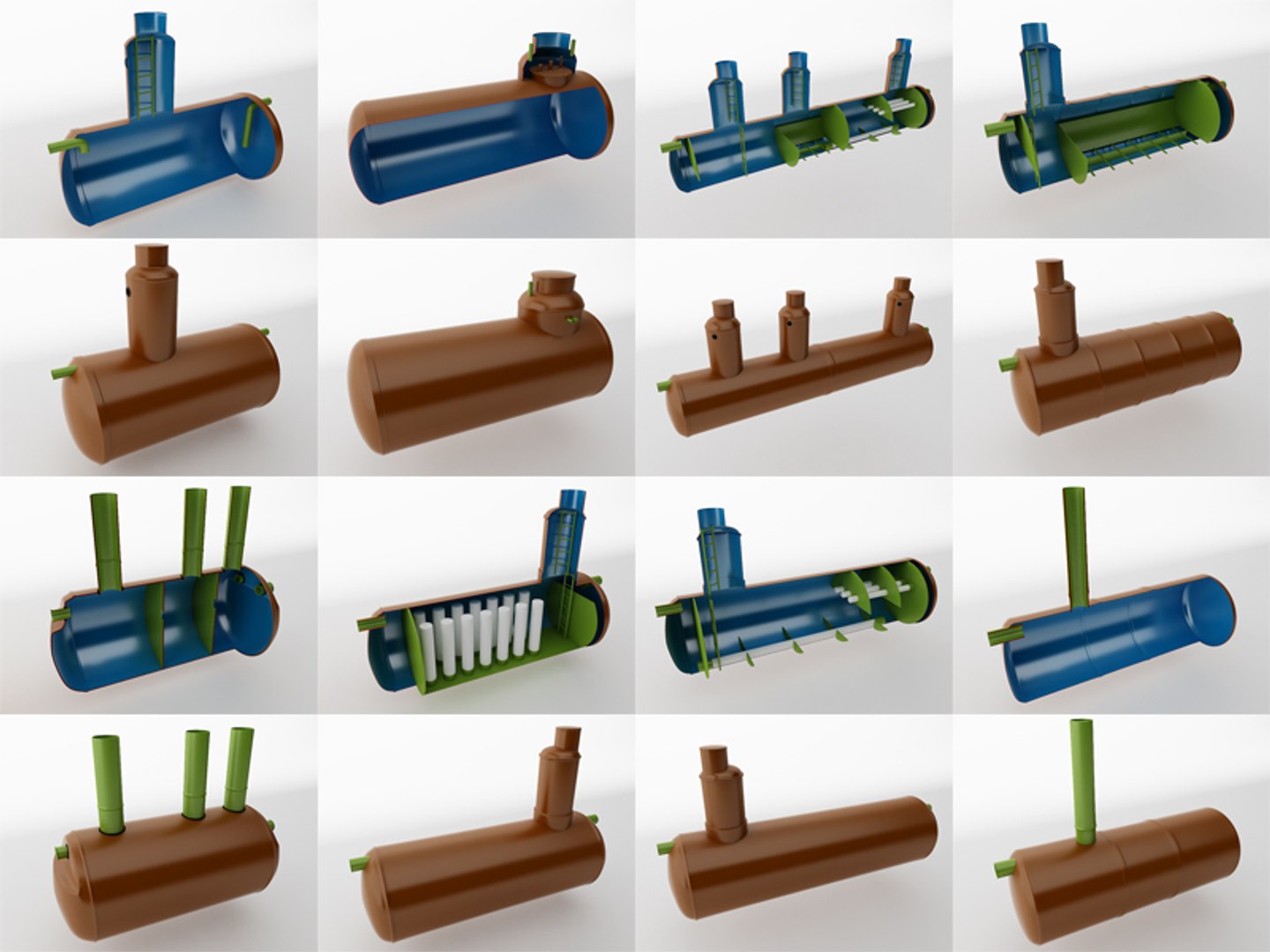 3d model desander etching bath
