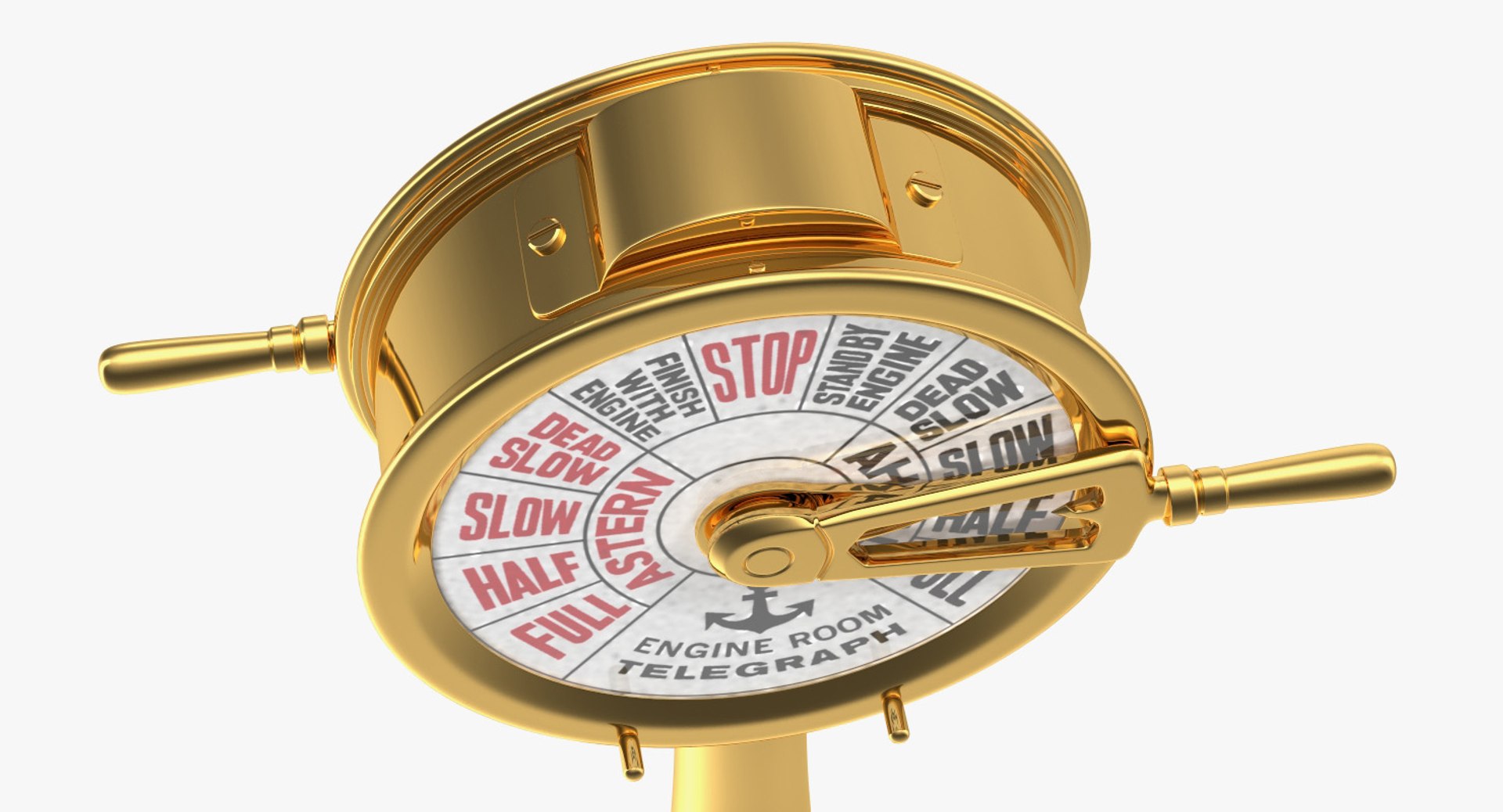 3D Engine Order Telegraph Moving Model - TurboSquid 1329196