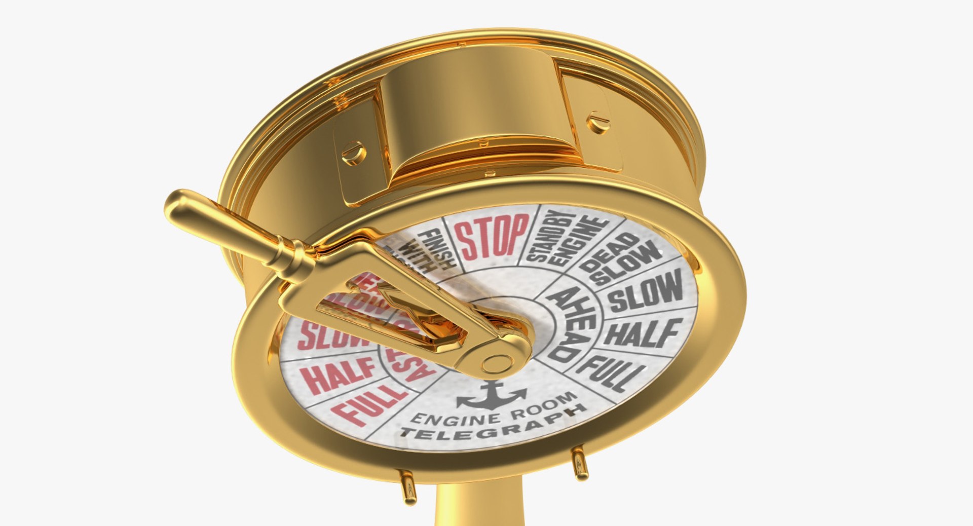 3D Engine Order Telegraph Moving Model - TurboSquid 1329196