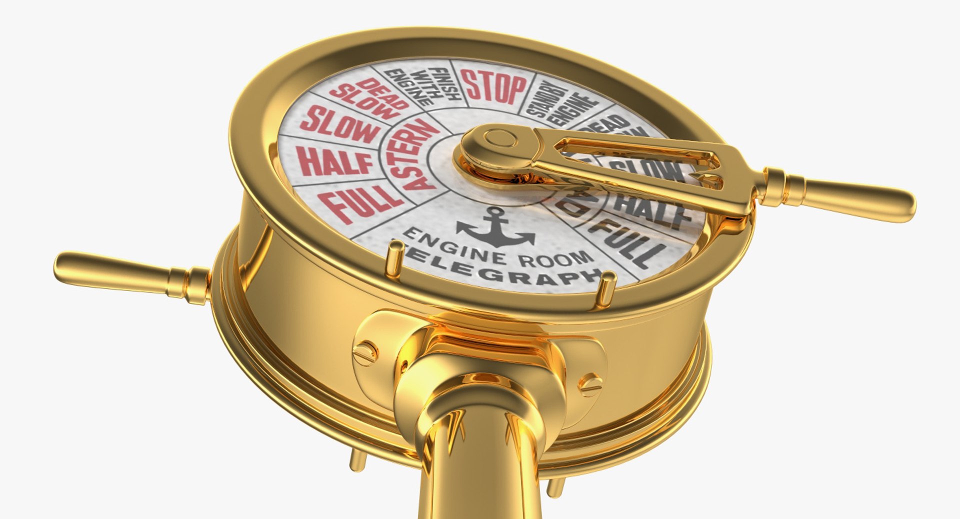 3D Engine Order Telegraph Moving Model - TurboSquid 1329196