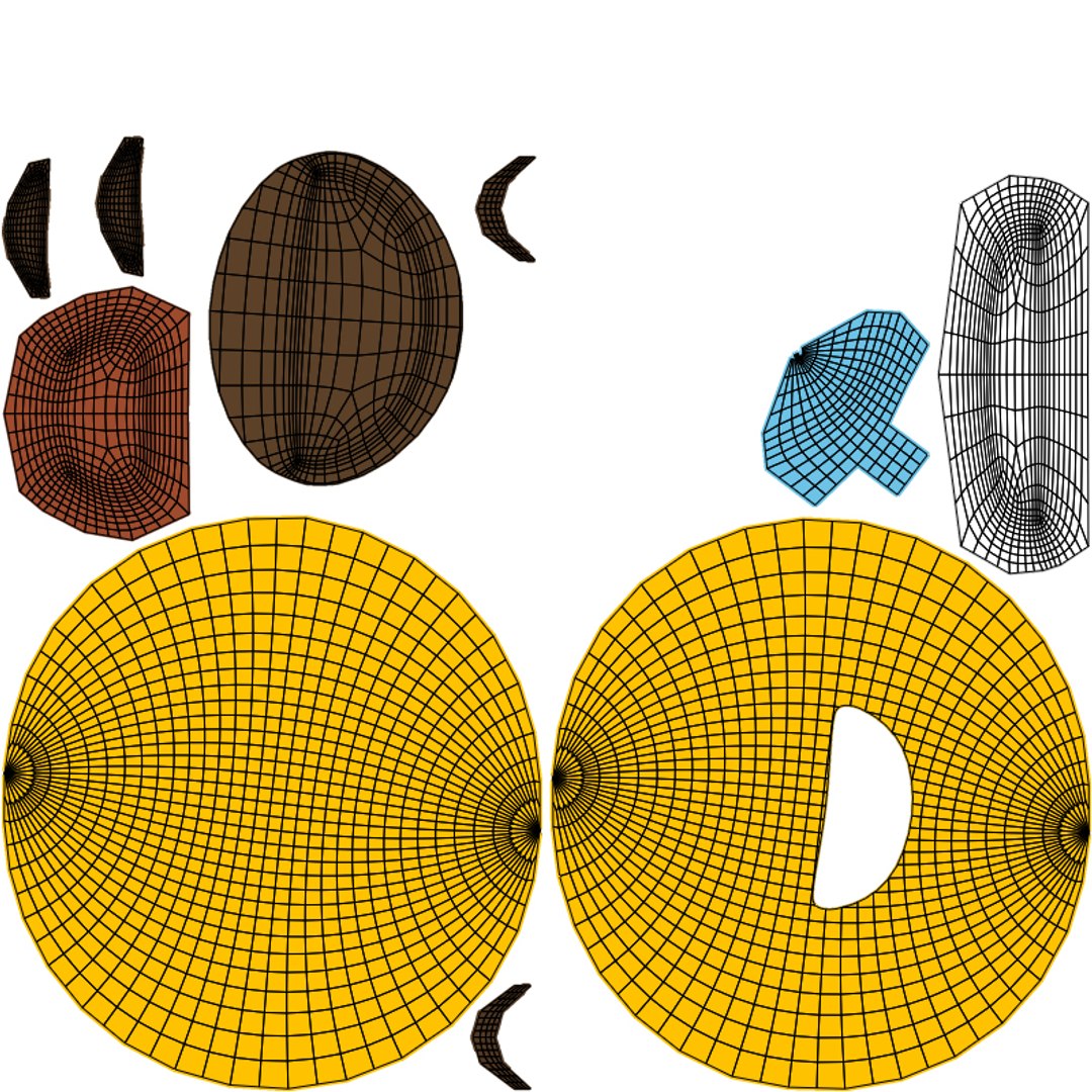 10 Emoticon Yellow Ball Pack Part 1 3D Model 3D Model - TurboSquid 1992853