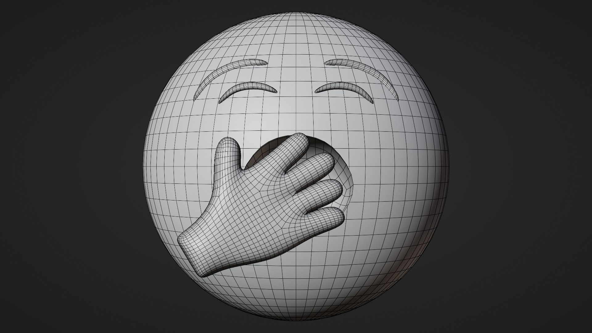 10 Emoticon Yellow Ball Pack Part 1 3D model 3D model - TurboSquid 1992853