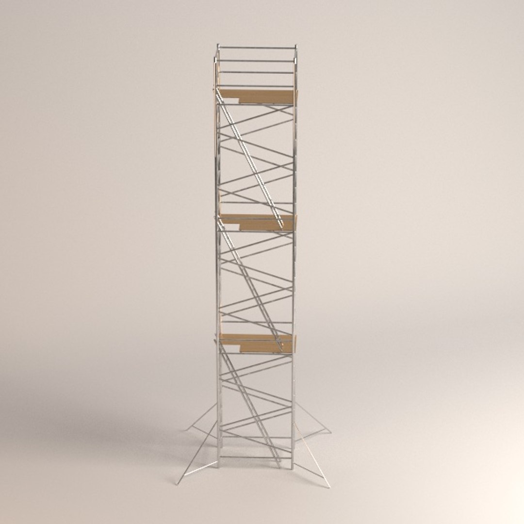 scaffolding 3d model