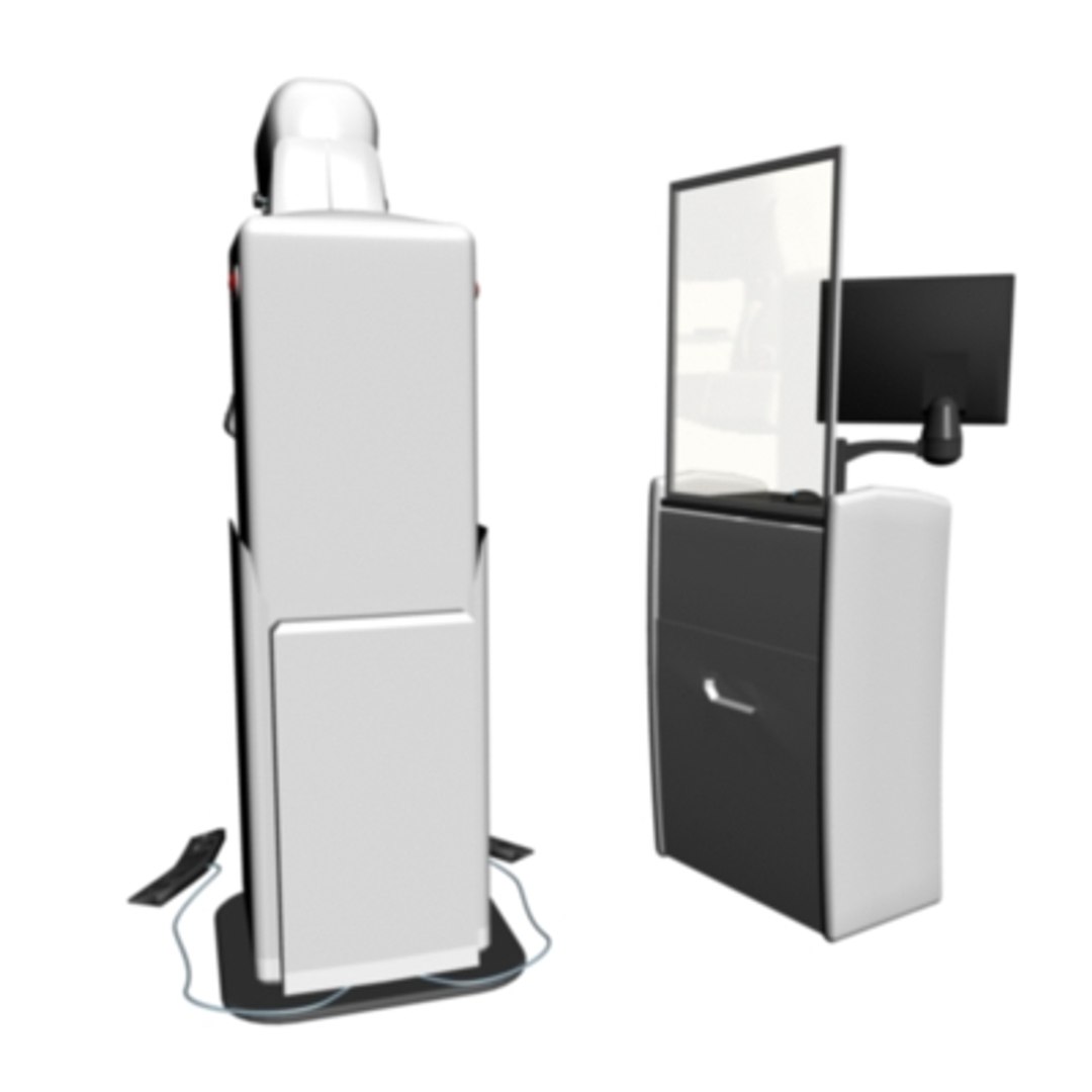Digital Mammography Machine Medical 3d Model