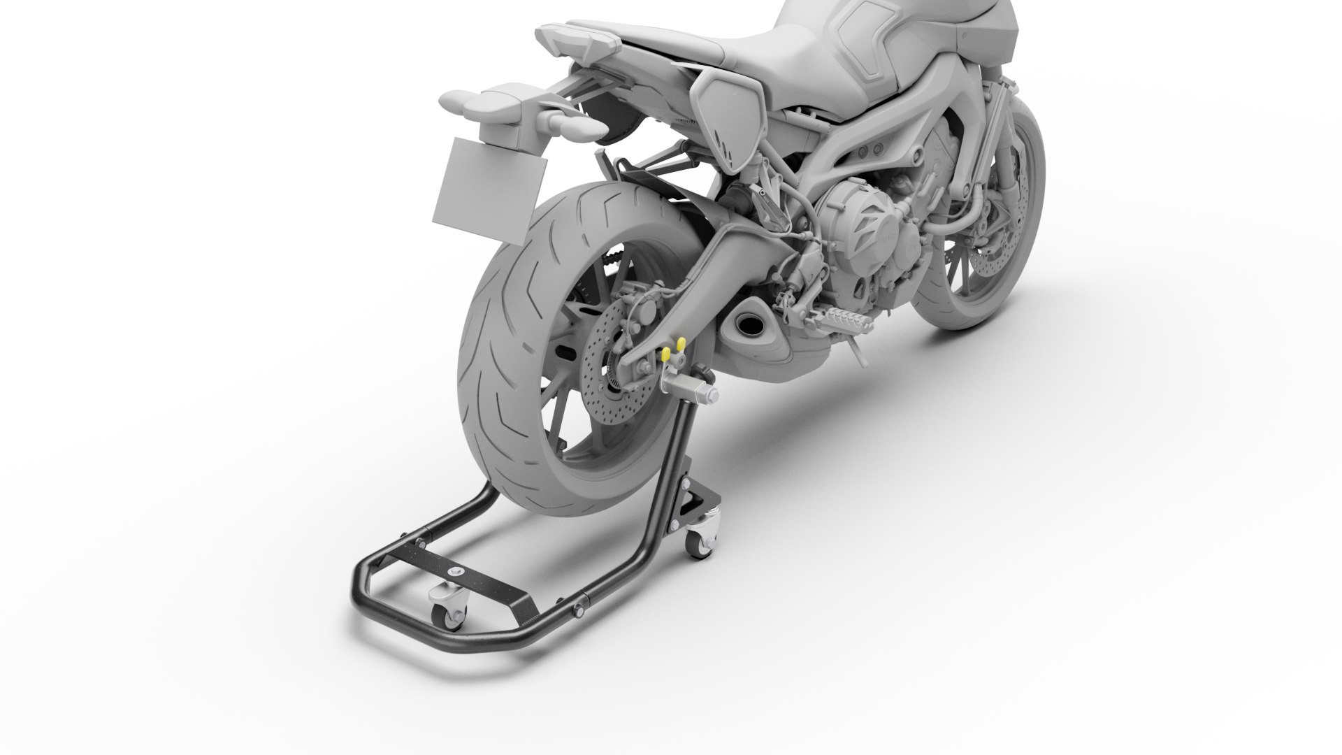 3D Model Motorcycle Rear Stand - TurboSquid 2112694