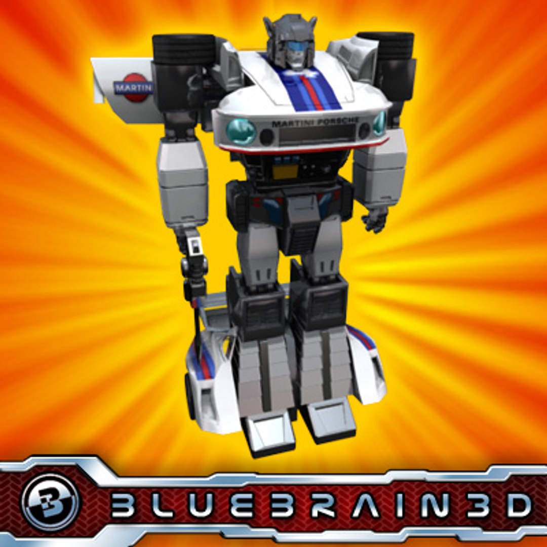 Transforming Car Vehicle 3d Max